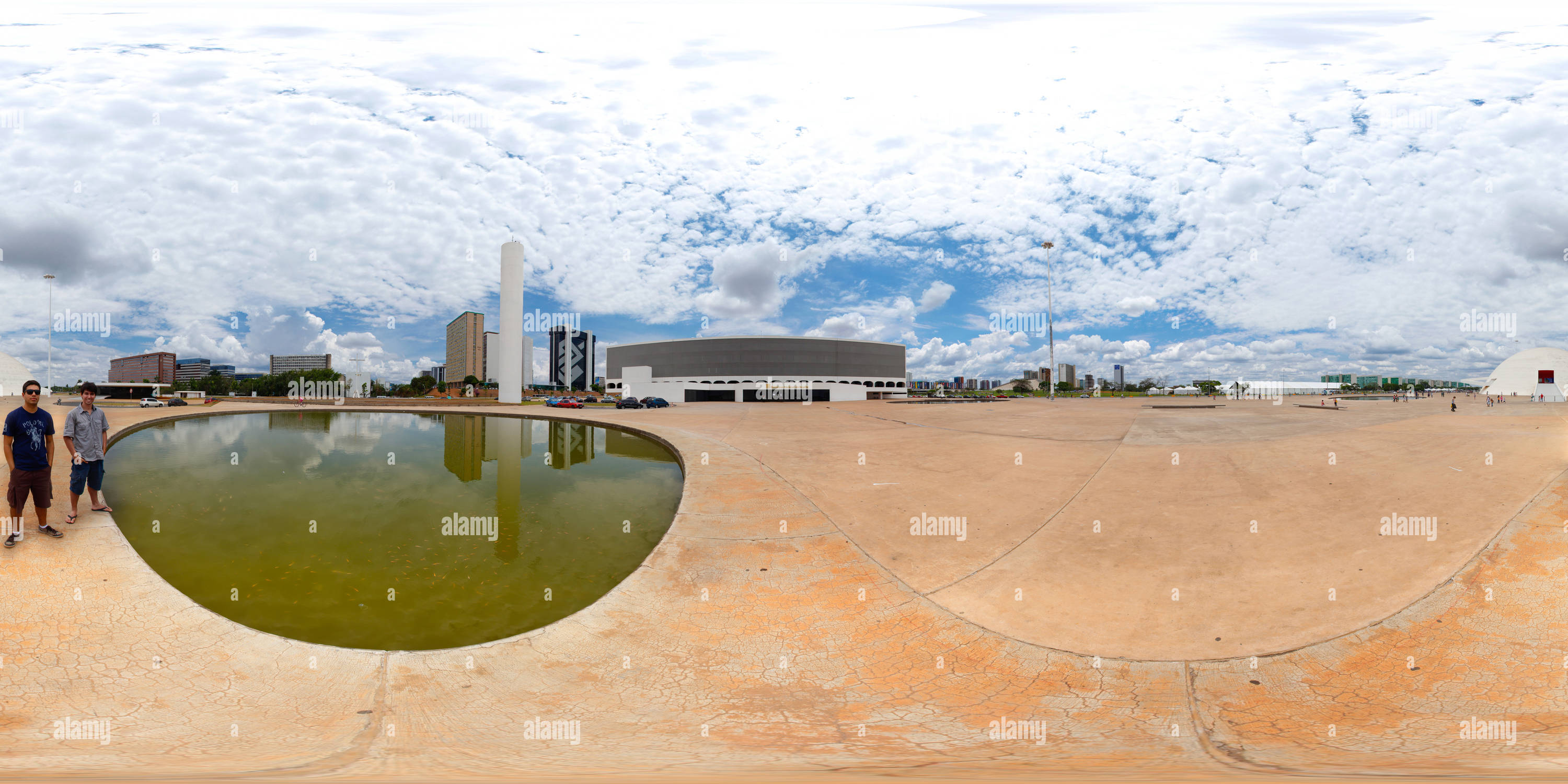 360° view of Brasília - Esplanada dos Ministérios - Alamy