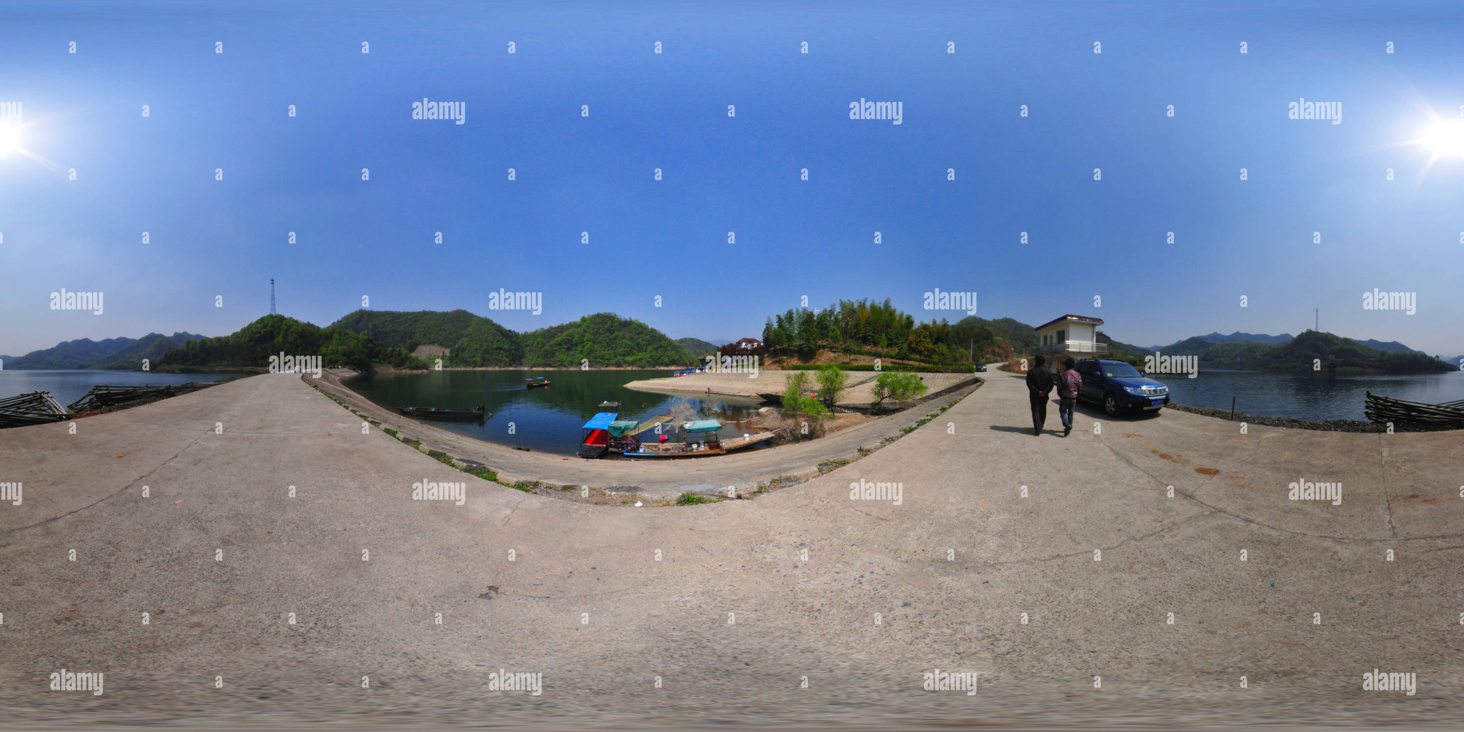 360° view of Qinglong Bay Scenic area 青龙湾风景区 (937 - Alamy