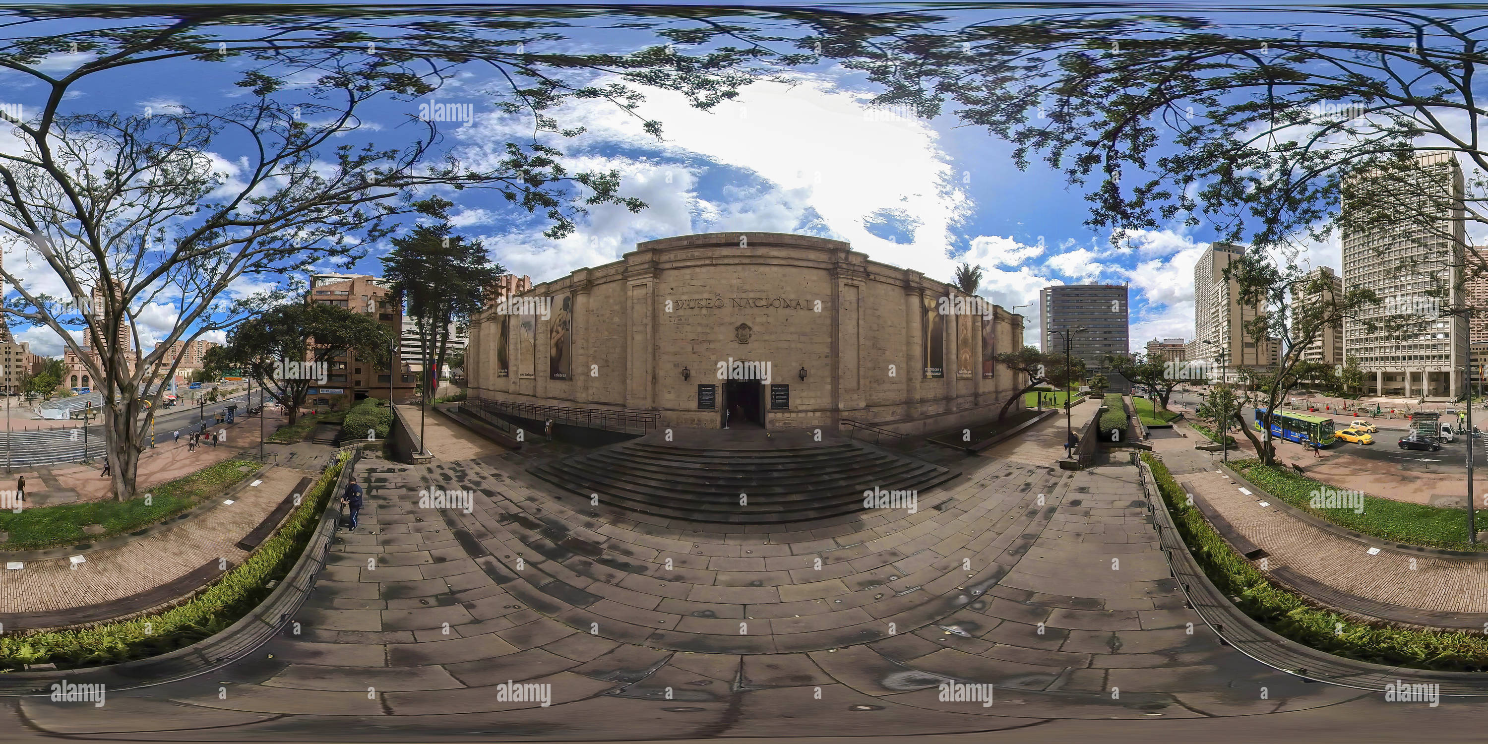 360° view of the national museum of bogota - Alamy