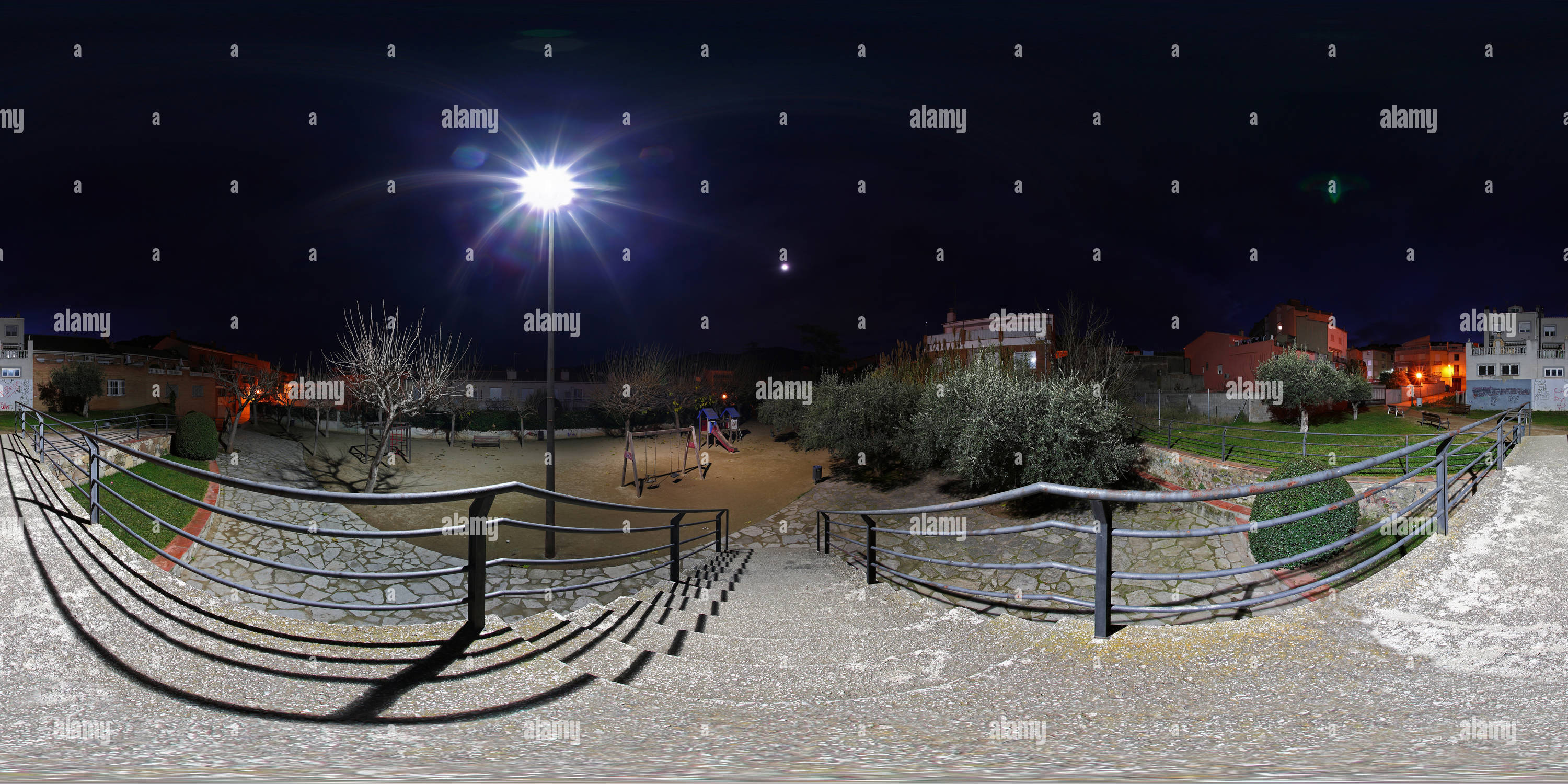 360° view of In the night - Alamy