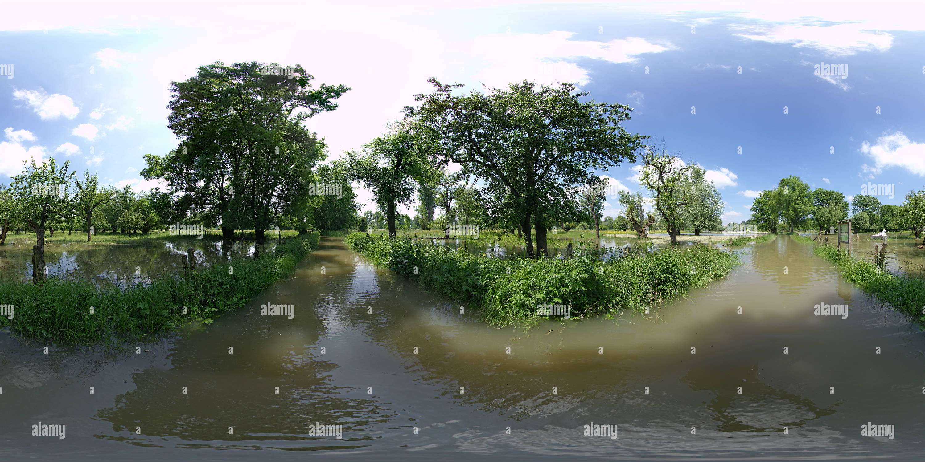 360° view of at high watermark - Alamy