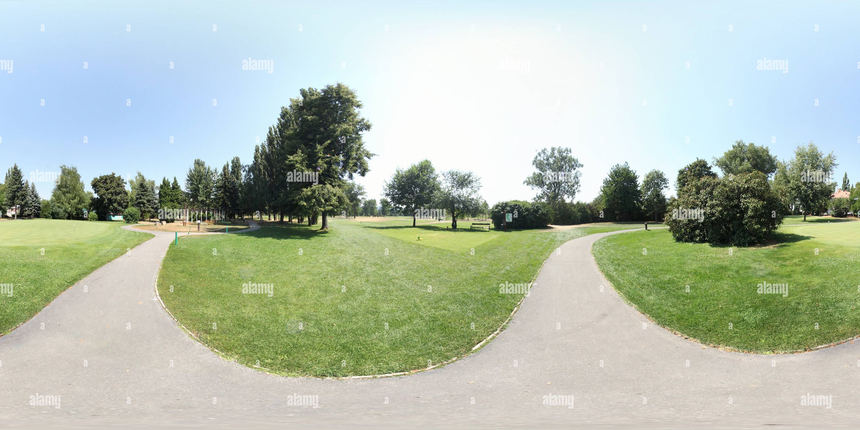 360° view of Golf & Country Club Piešťany - pano 1 - Alamy