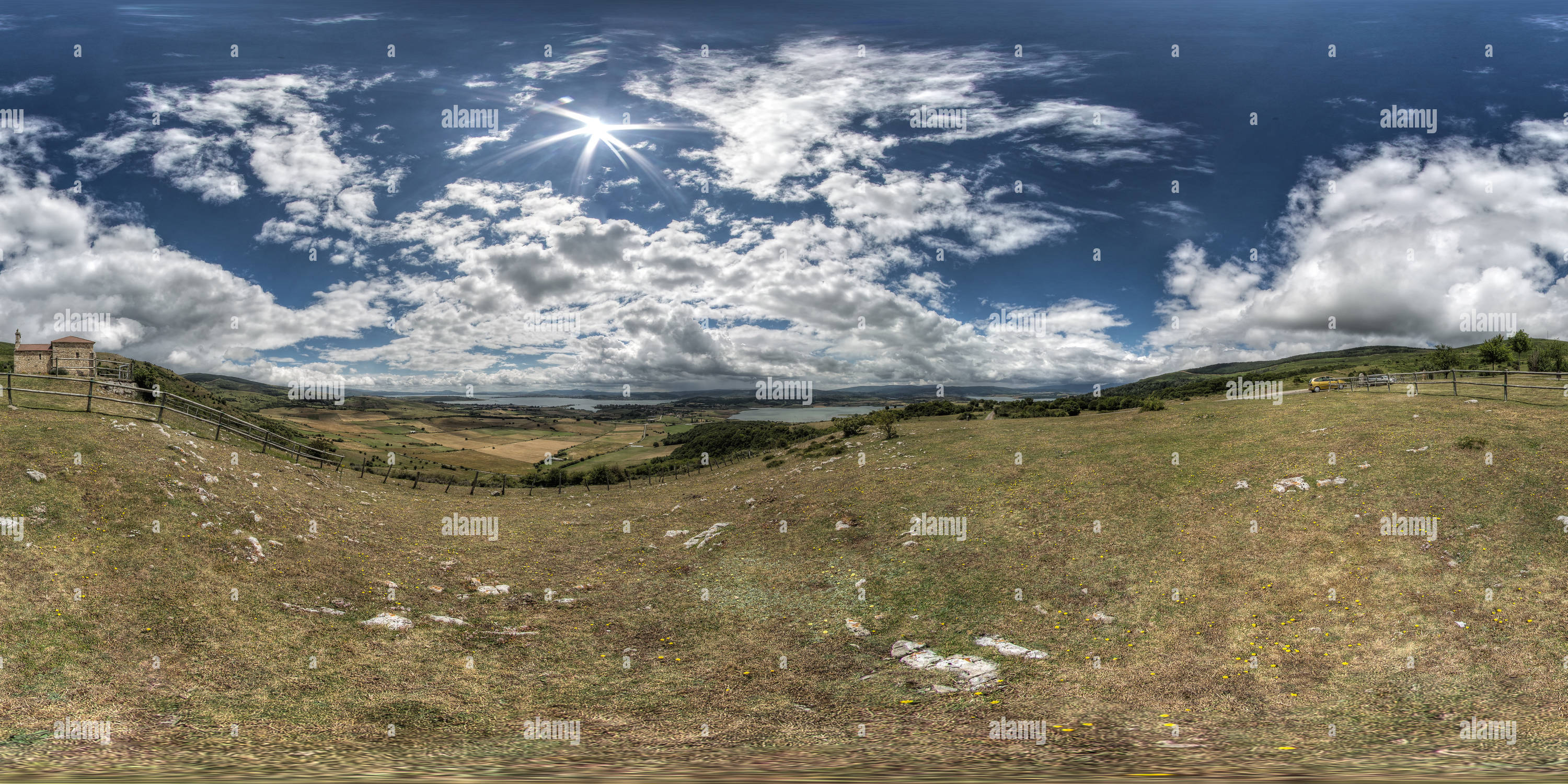 360° view of Virgen de Las Nieves - Campóo de Yuso (Cantabria - Alamy