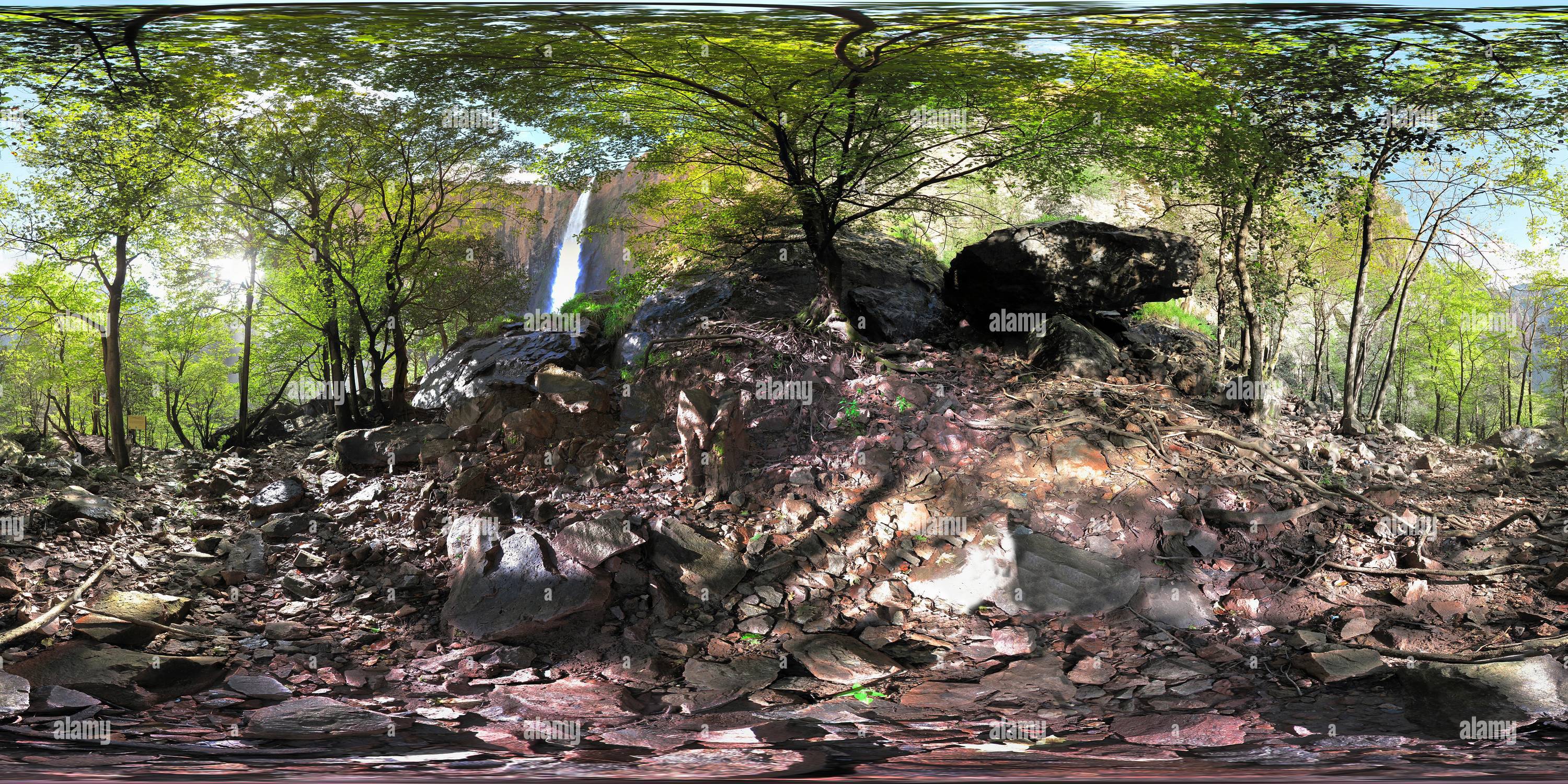 360° view of Cascada de Basaseachi - Alamy