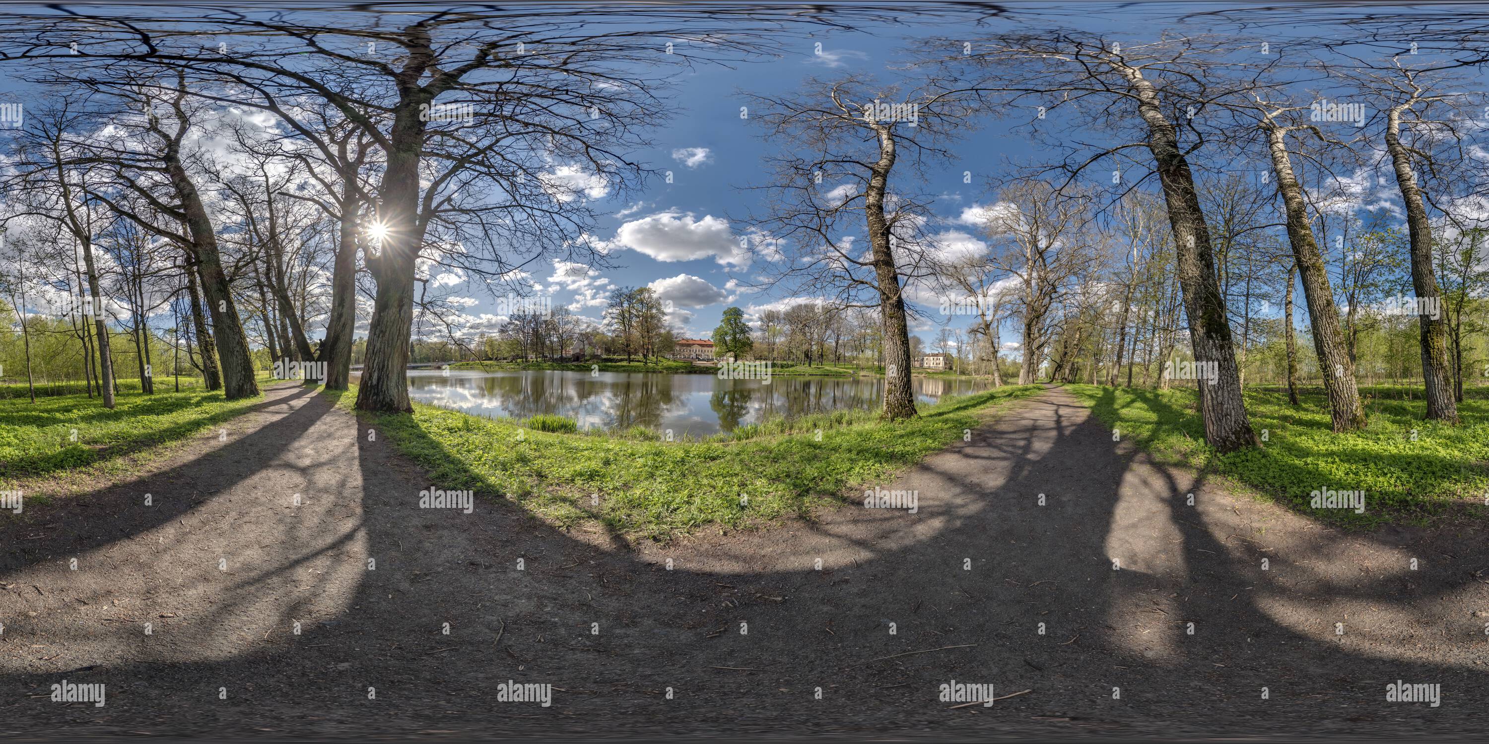 360° view of full seamless spherical 360 hdri panorama view on ...
