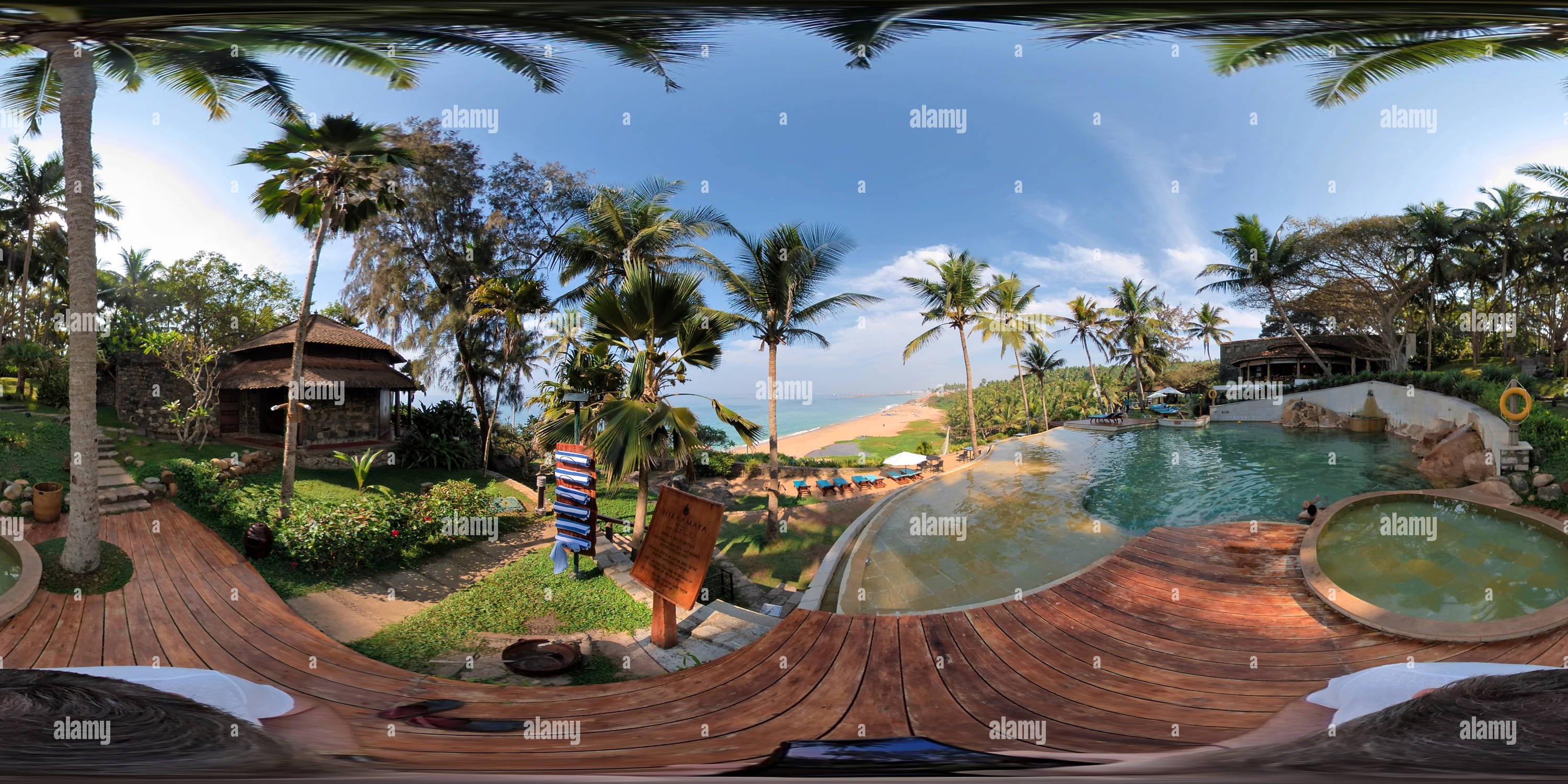 360° view of Hotel in India - Alamy