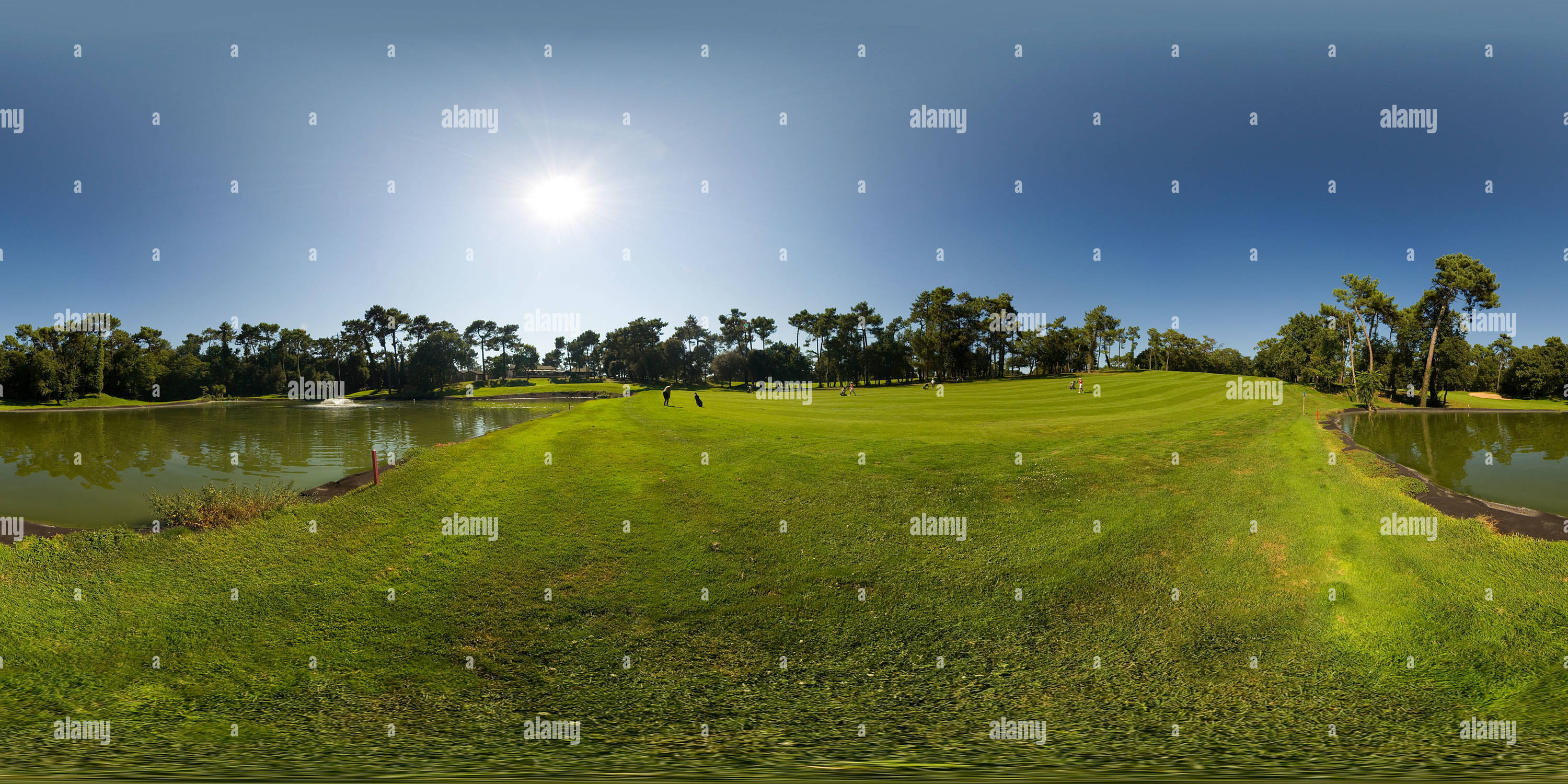 360° view of Golf de Royan - Alamy