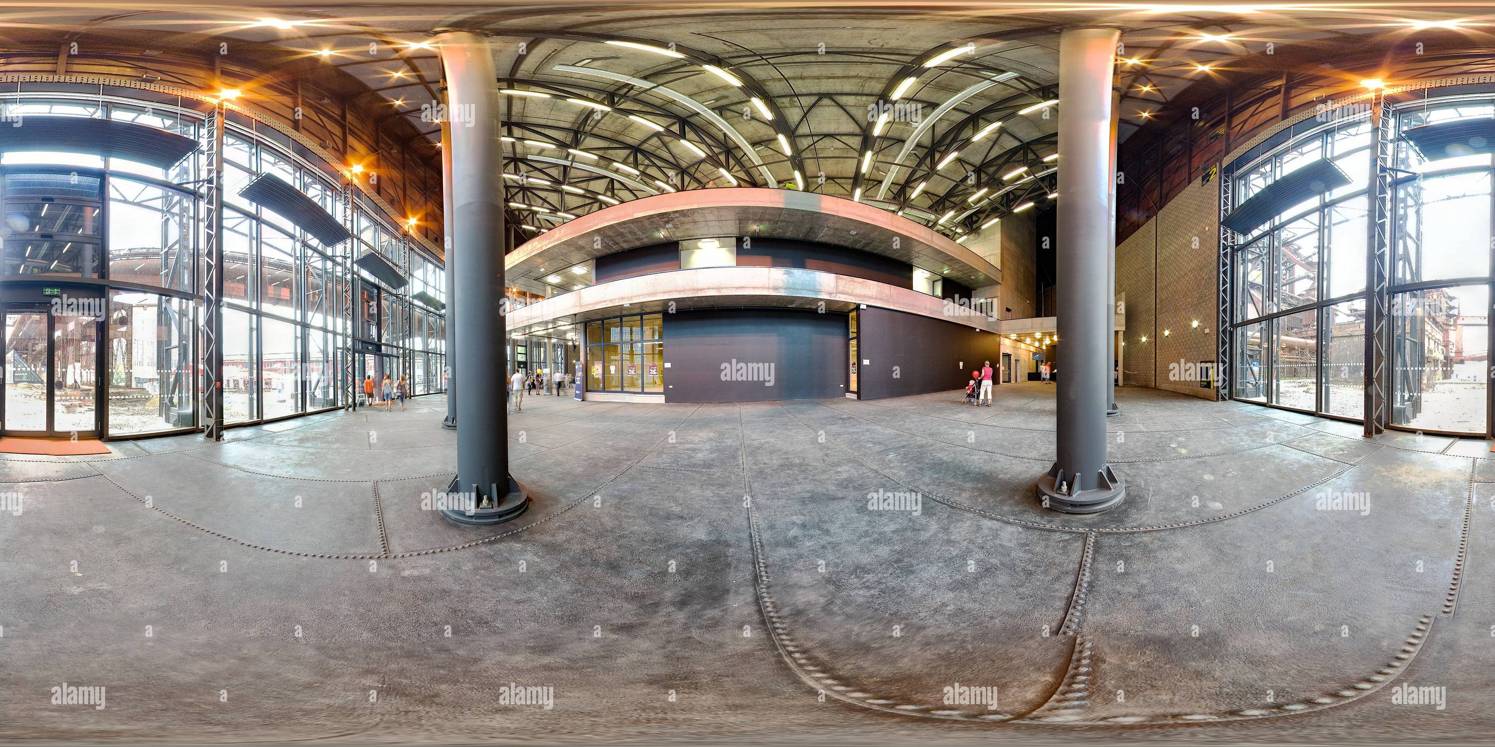 360° view of Plynojem Ostrava Vitkovice - Alamy