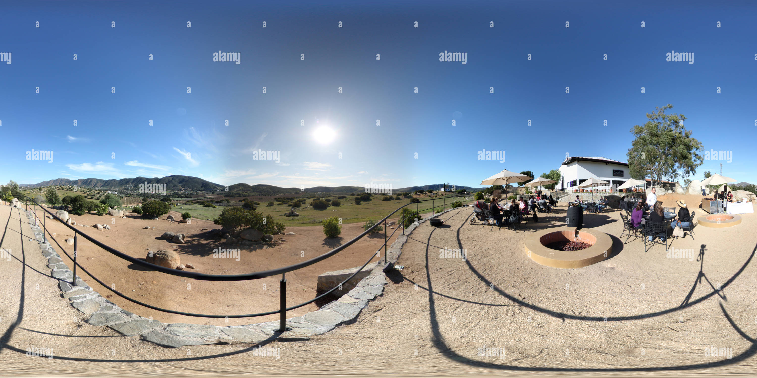 360° view of Entre Santos 2 - Alamy