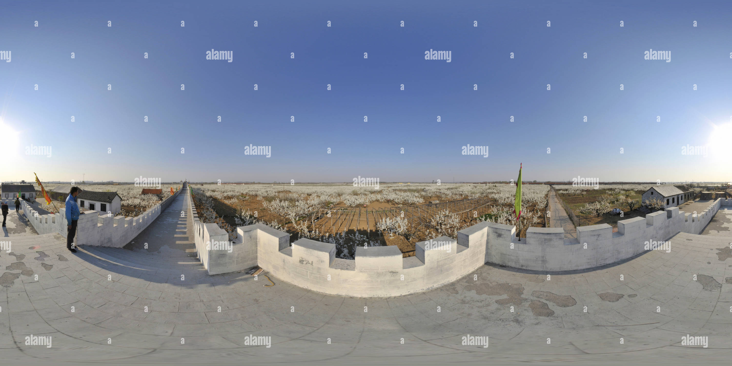 360° view of watch scenery great wall (109) 景观长城 - Alamy