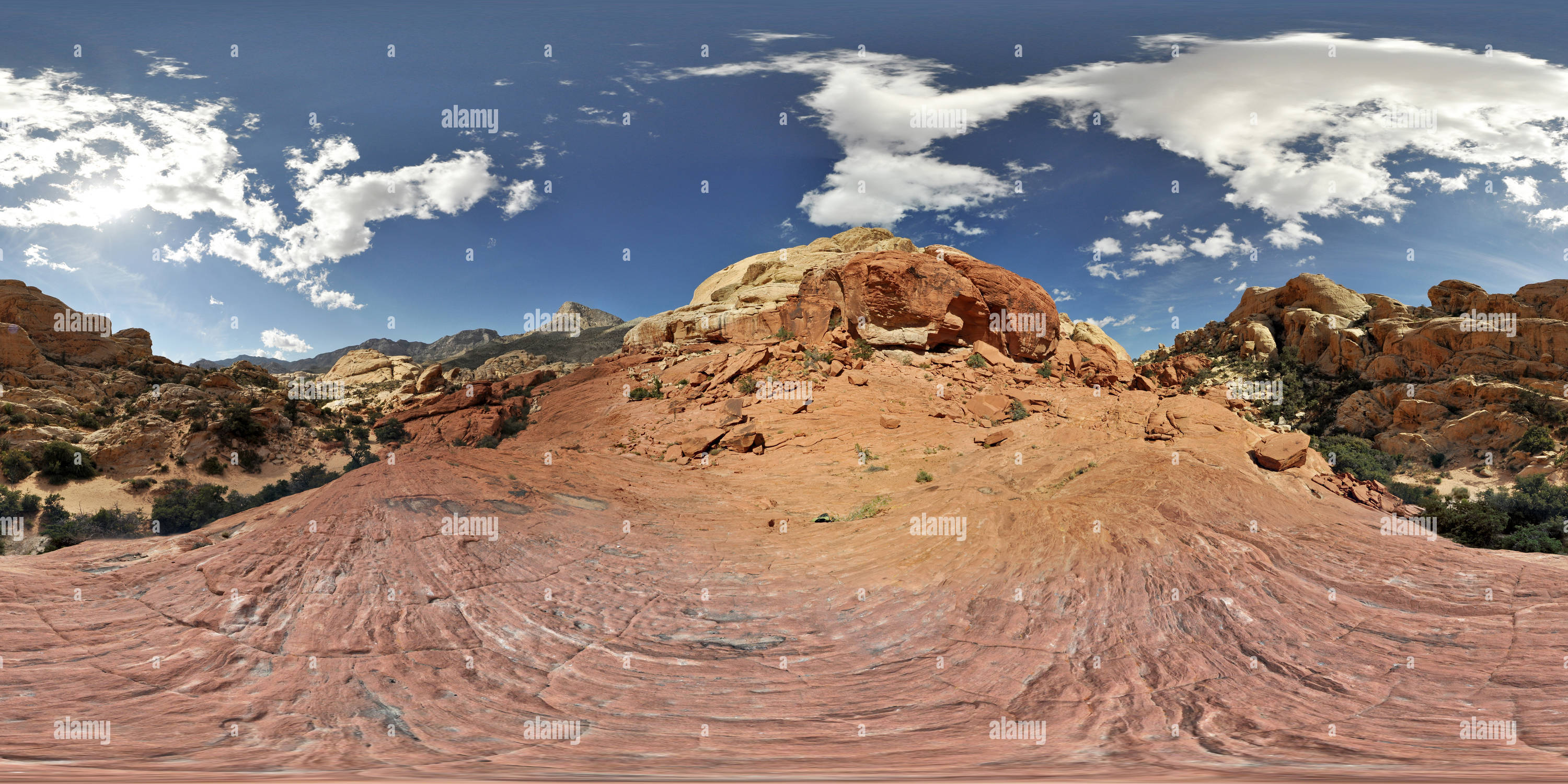 360° view of Calico Tanks Trail 03, Red rock Canyon, Nevada - Alamy