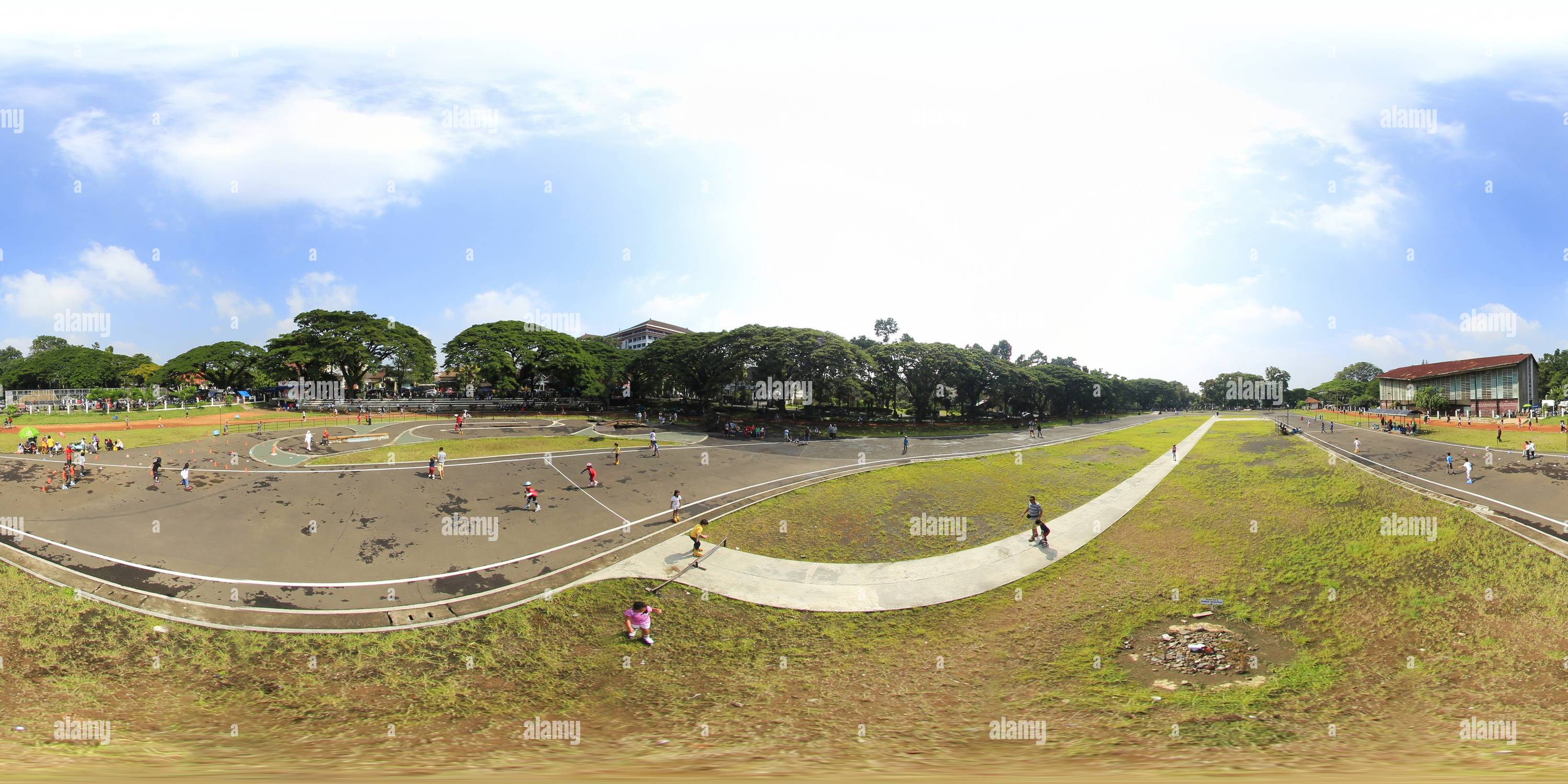 360° view of Saparua Park, Bandung - Alamy