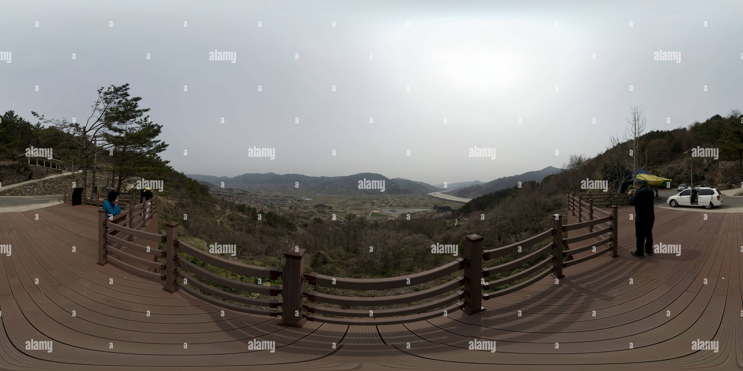 360° view of View Point of Pyeonsa-ri, Hadong - Alamy