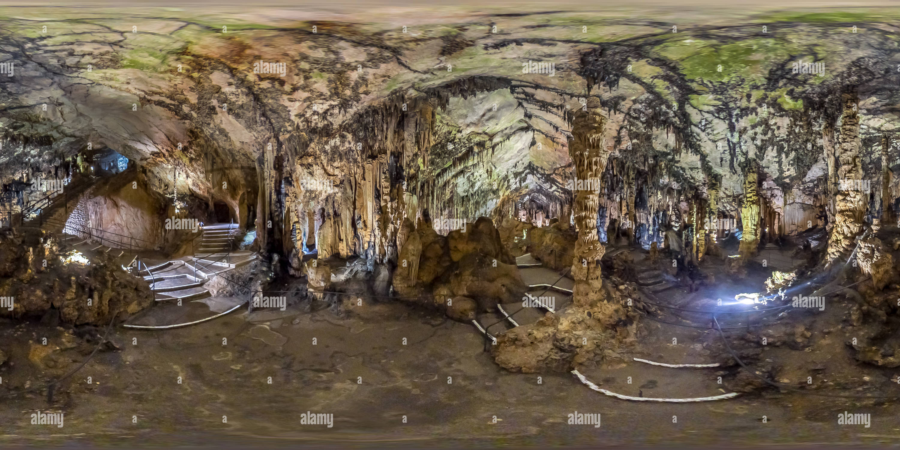 360° view of Mallorca 360vr Arta Caves 1 Spain - Alamy