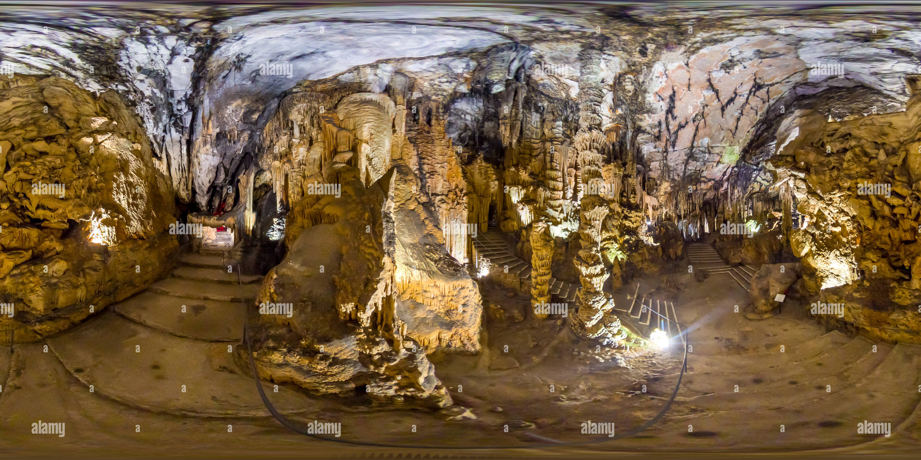 360° view of Mallorca 360vr Arta Caves 4 Spain - Alamy