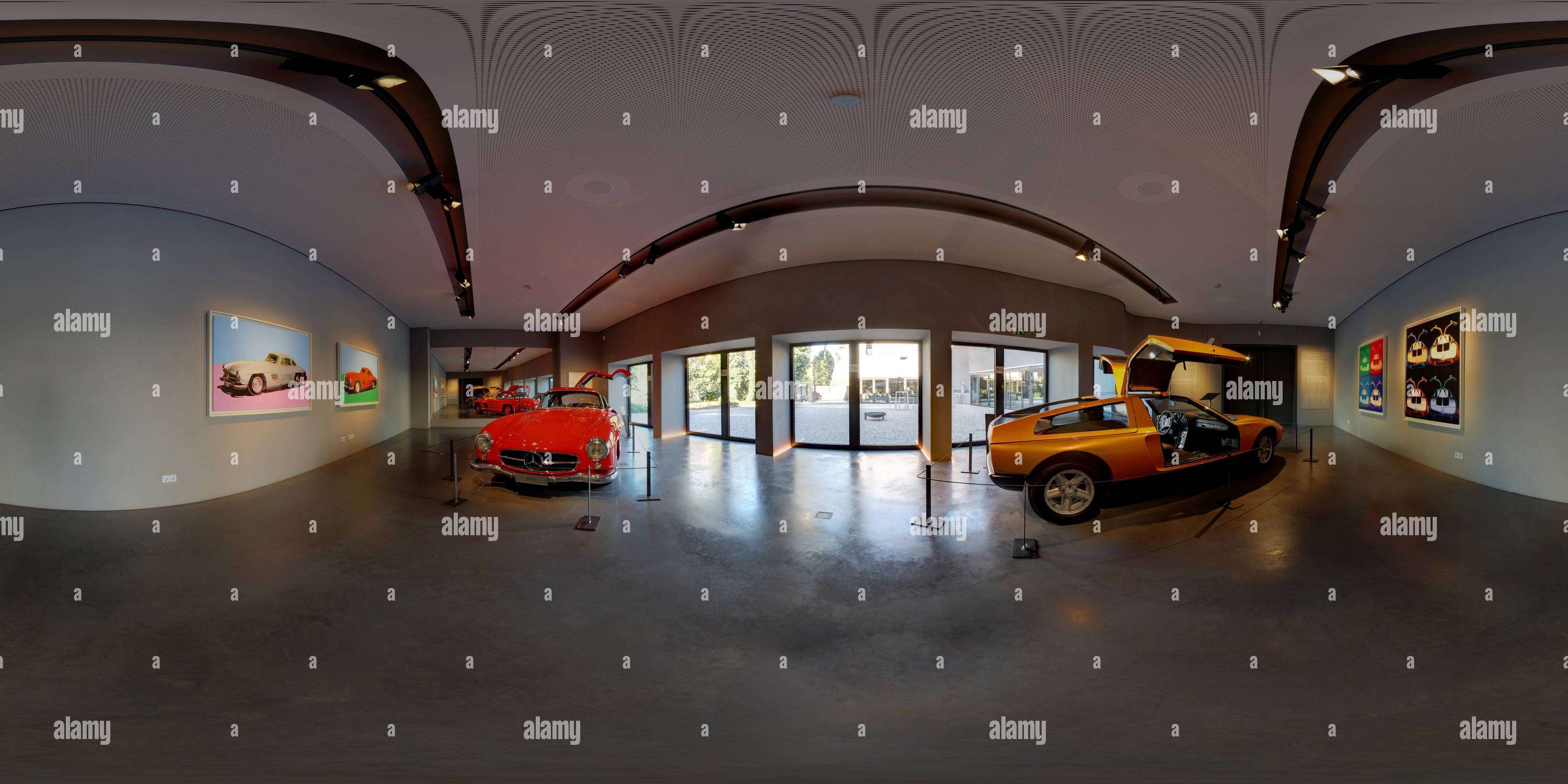 360° view of MAC Museum Art and Cars - Alamy