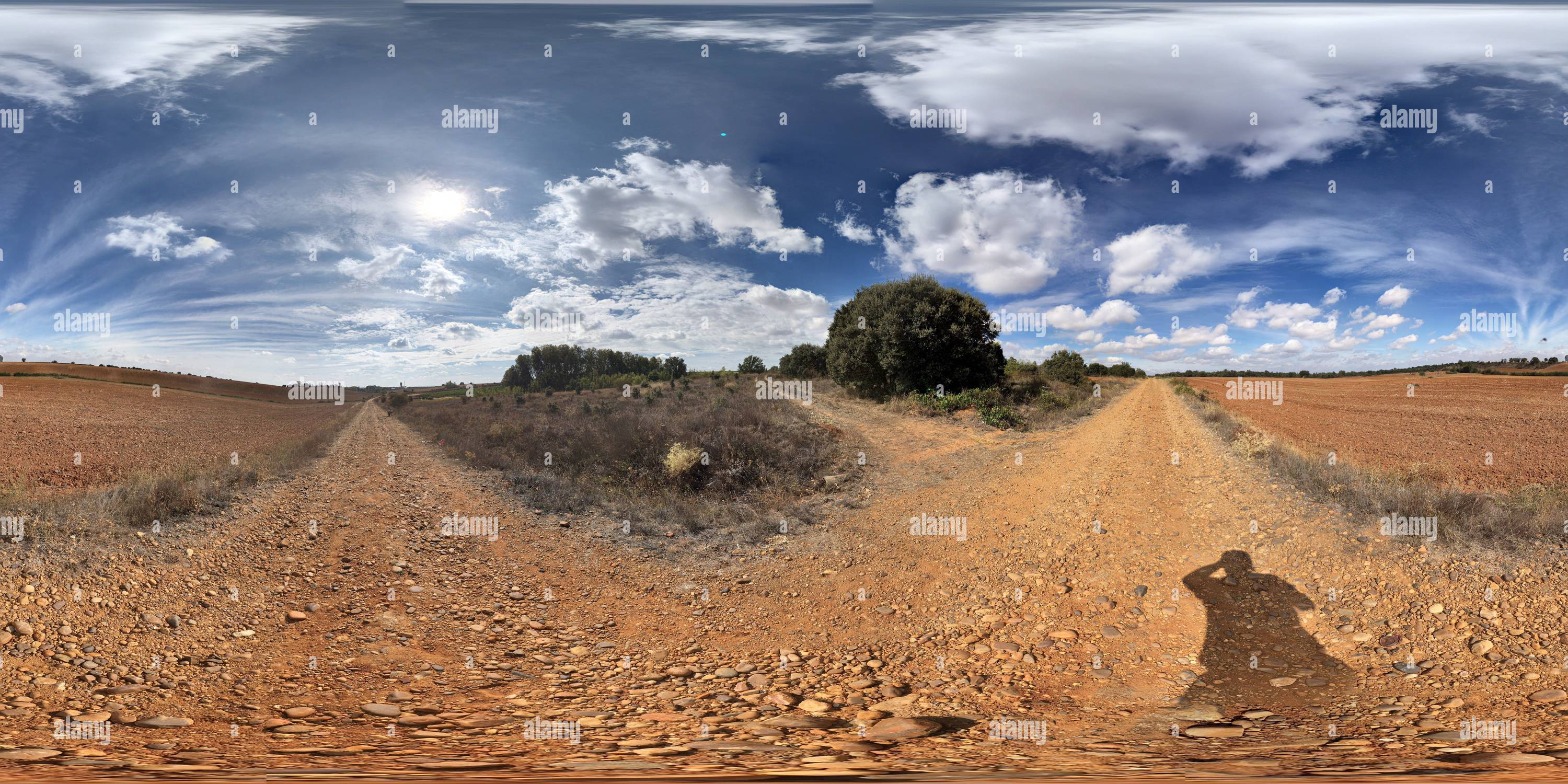 360° view of Caminos de Valdevimbre - Alamy