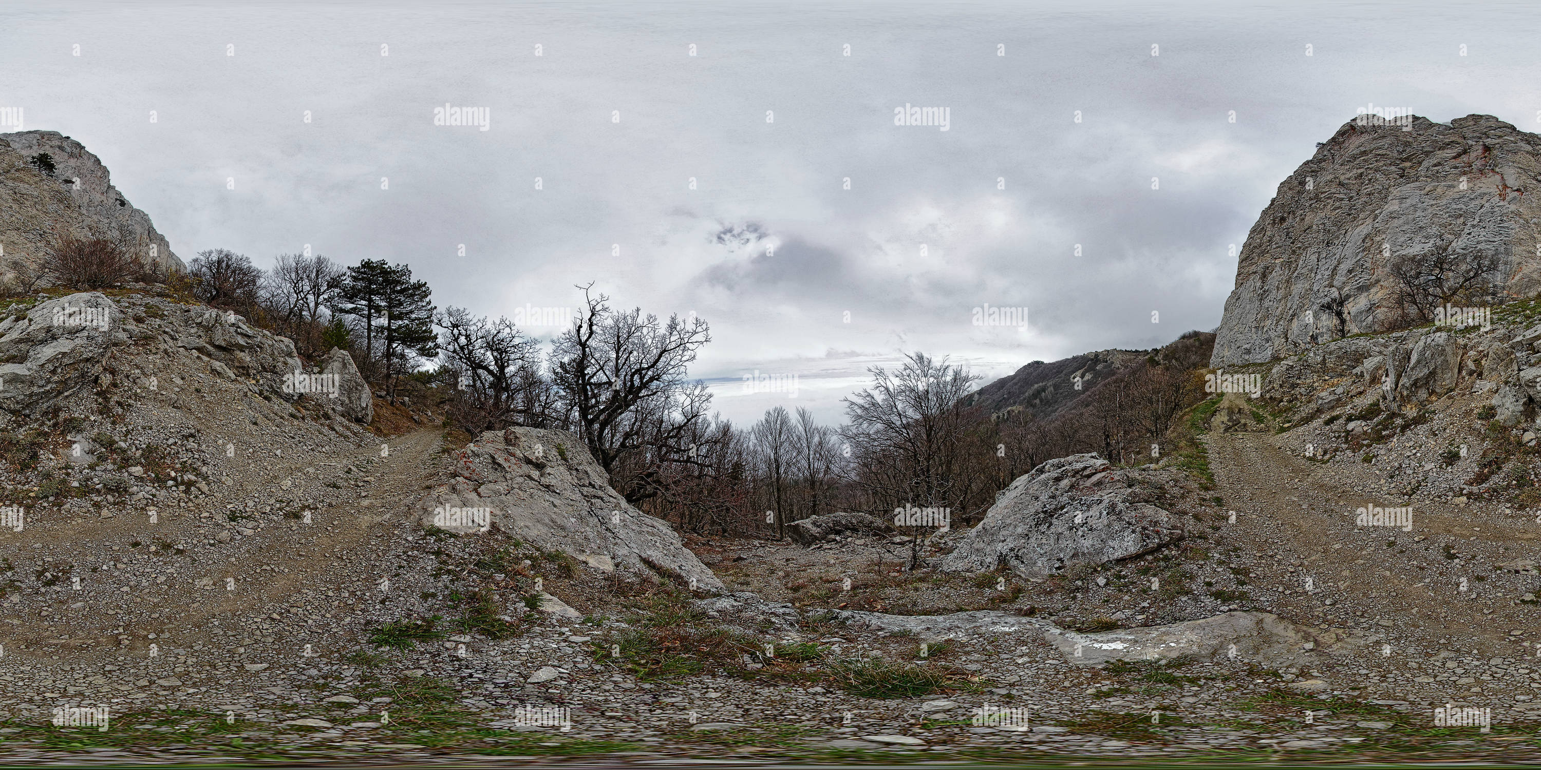 360° view of Way to the top - Alamy
