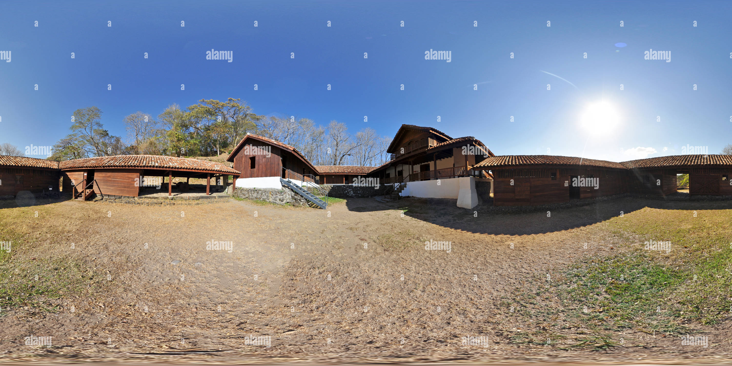 360° view of Santa Rosa National Park - Alamy