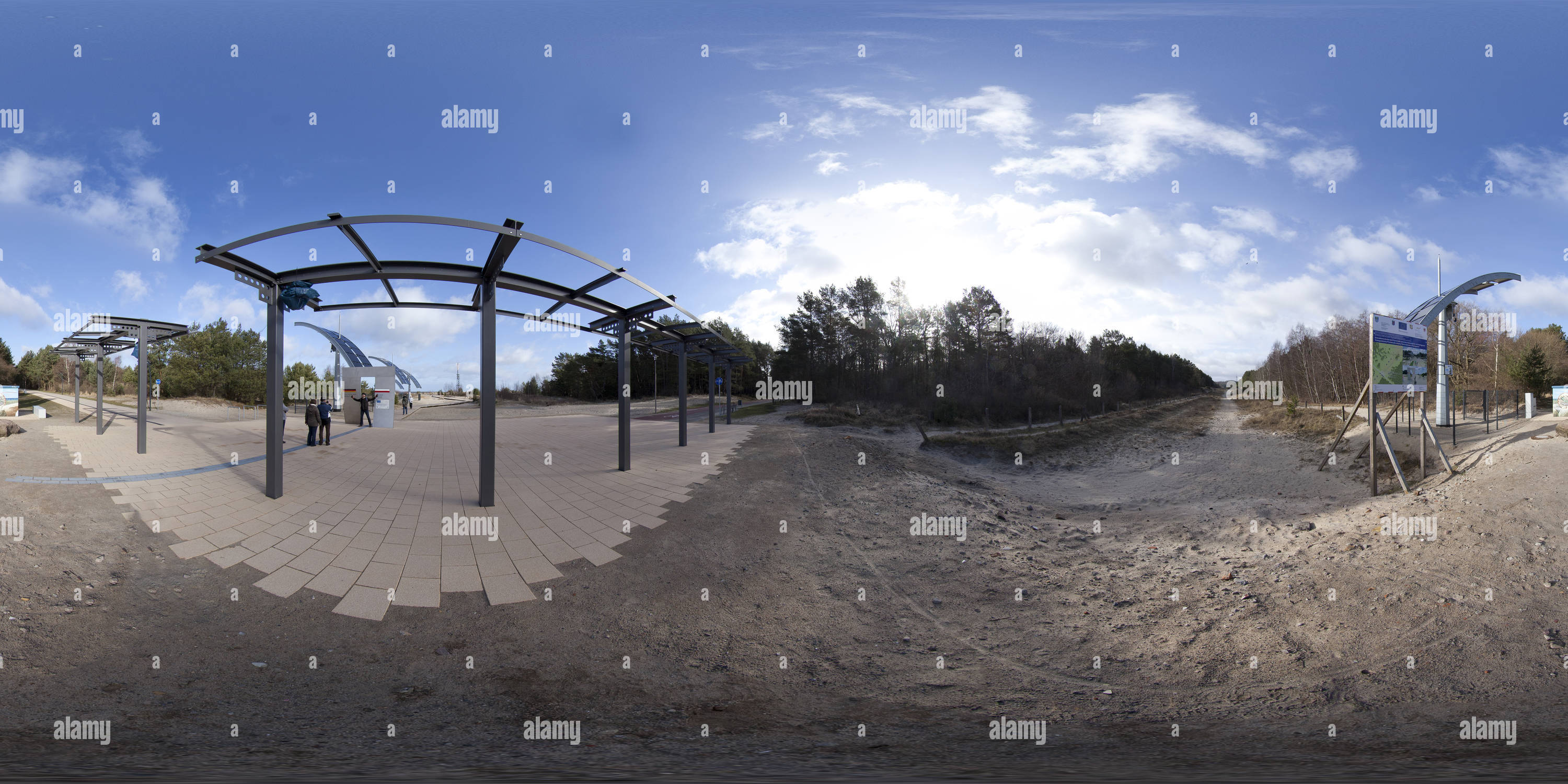 Panorama german polish border hi-res stock photography and images - Alamy