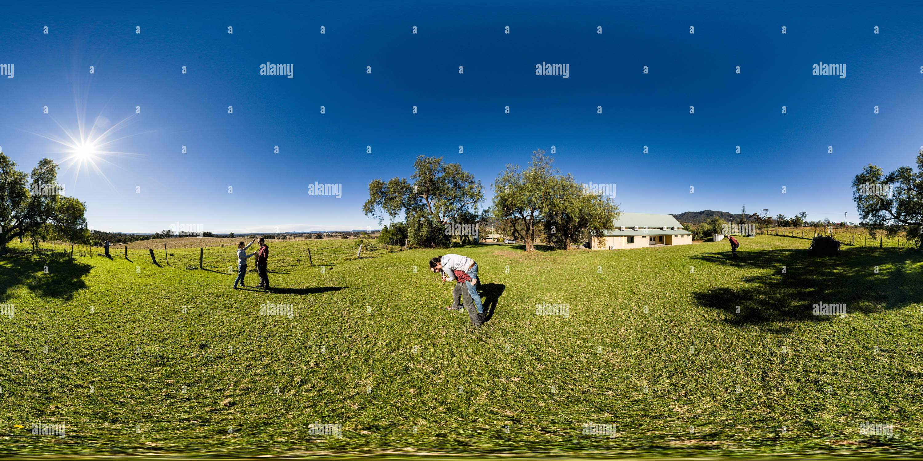 360° view of Behind Pokolbin Community Hall - Alamy