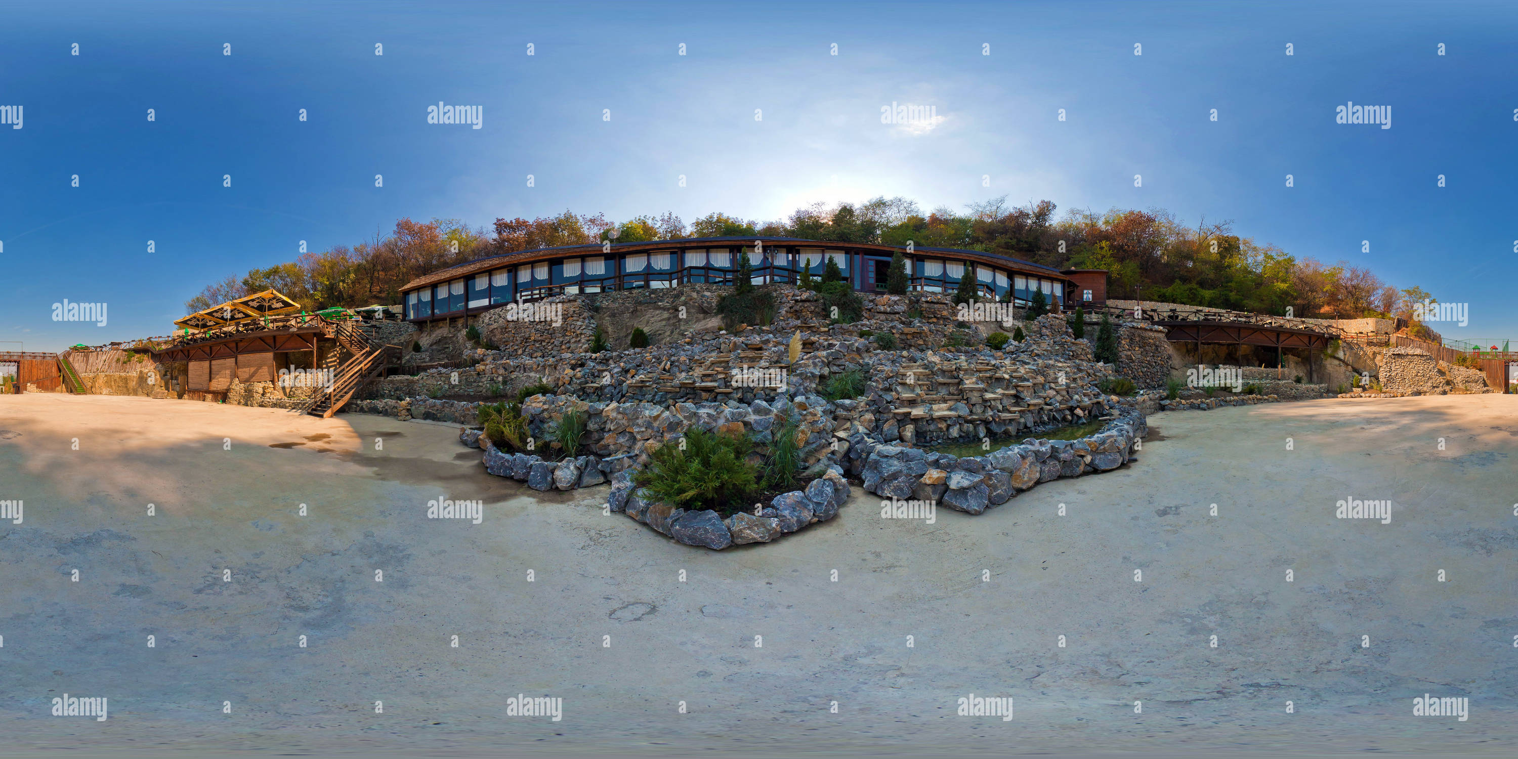 360° view of Restoran Stari Majdan, Beli potok, Avala - Alamy