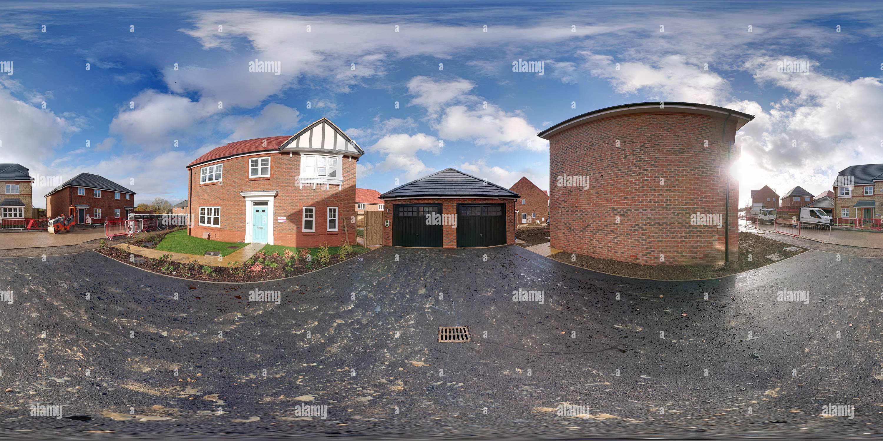 garage panorama 360 hi-res stock photography and images - Alamy