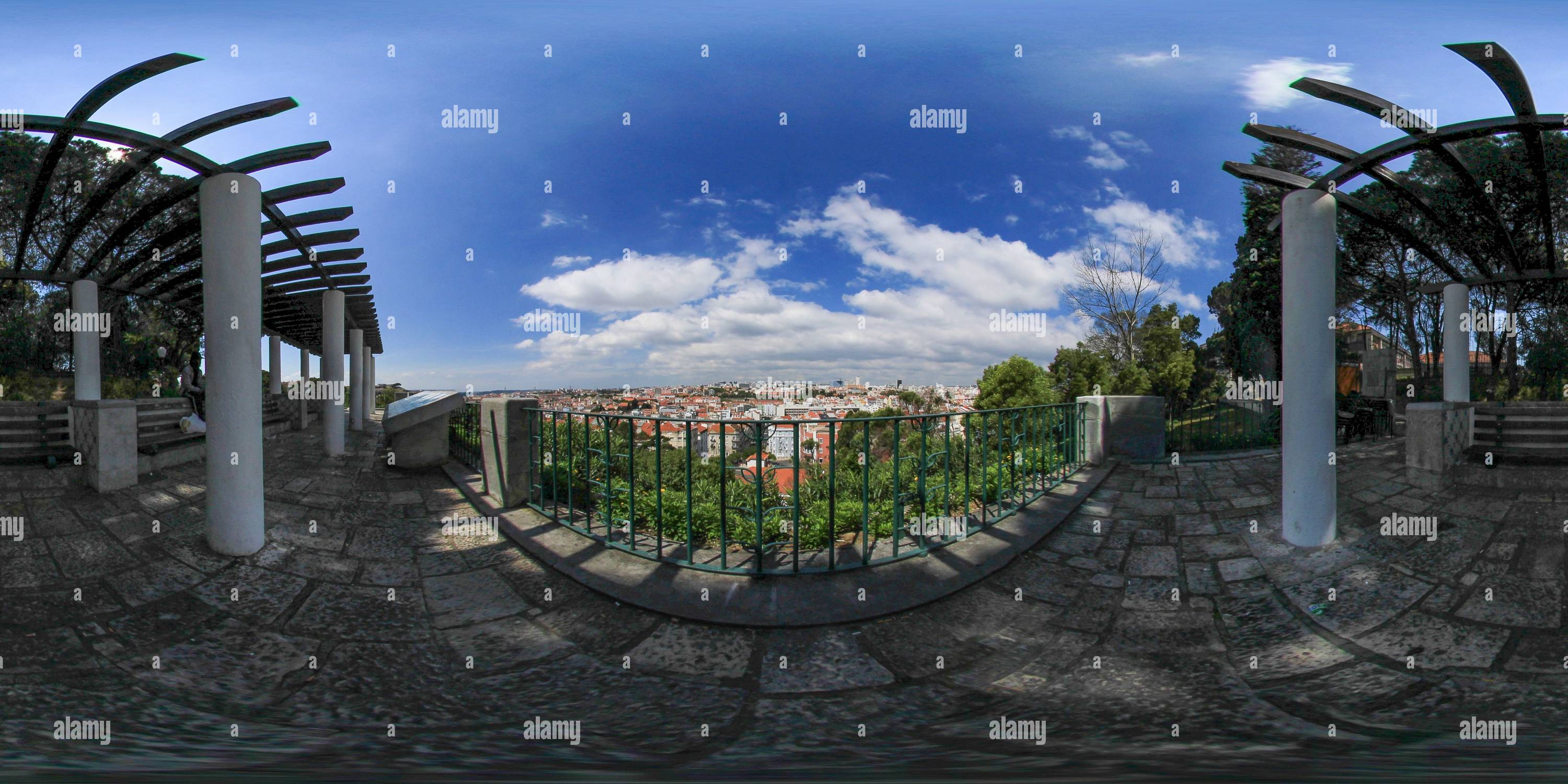 360° view of Monte Agudo Viewpoint - Alamy
