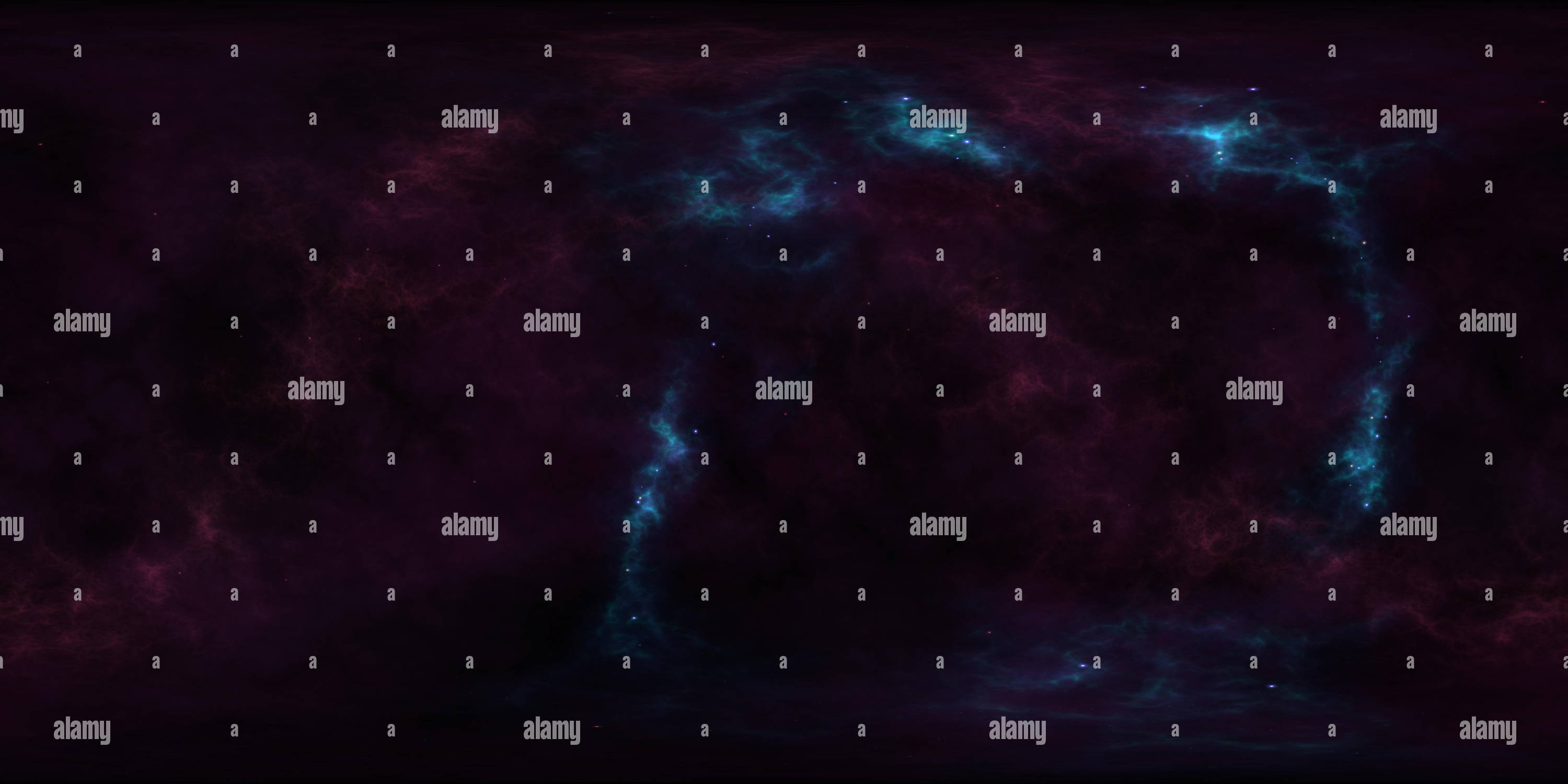 360° view of Deep space background panorama 2 - Alamy