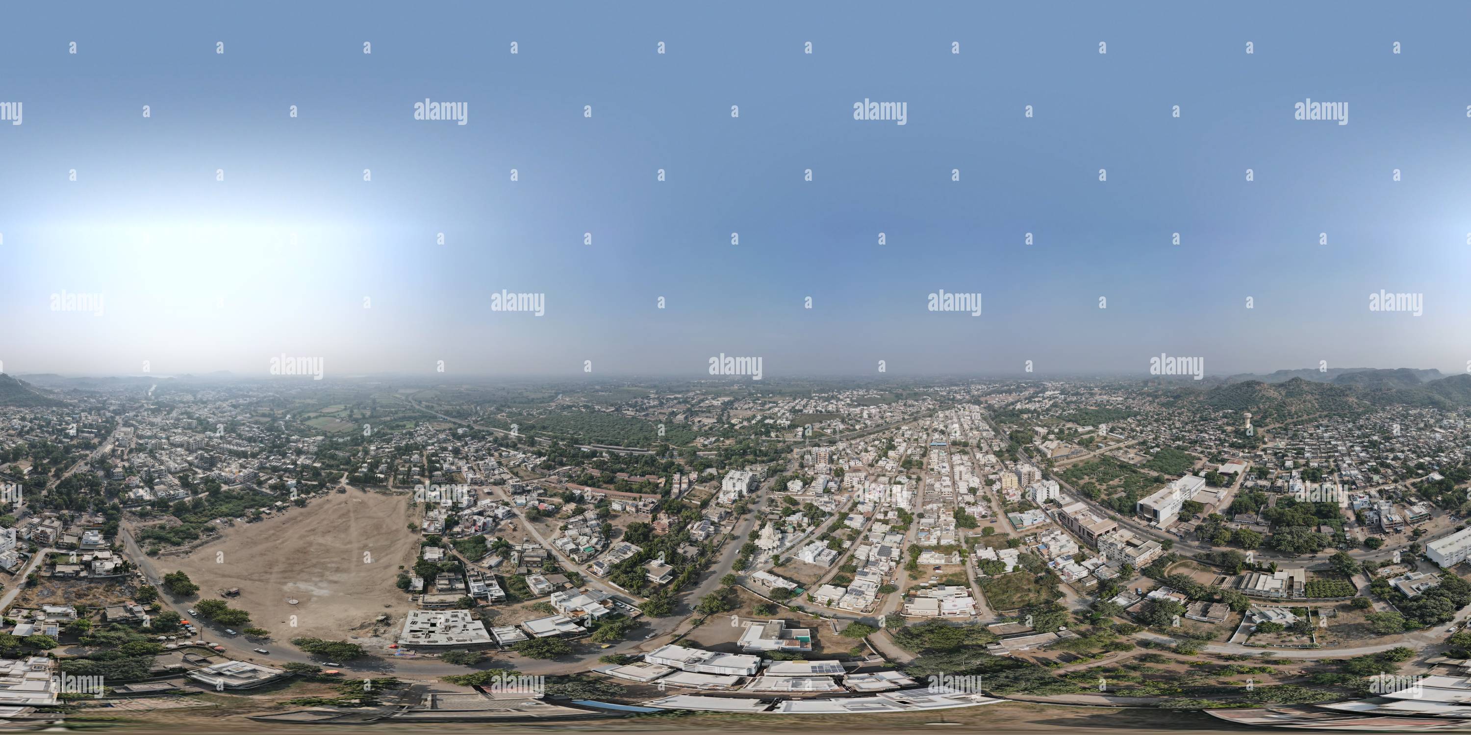360° view of Sihor Village - Alamy