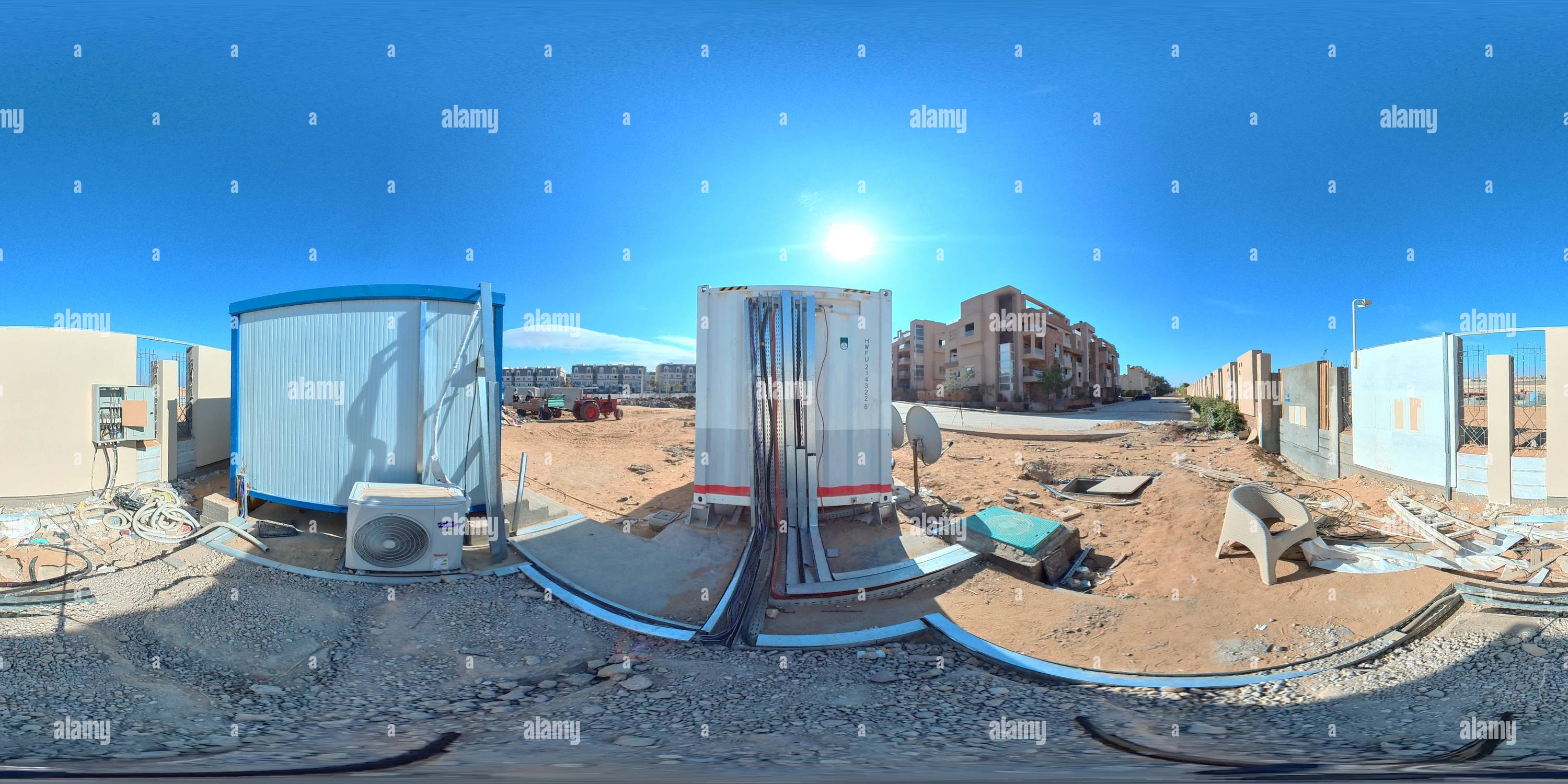 360° view of data center back - Alamy