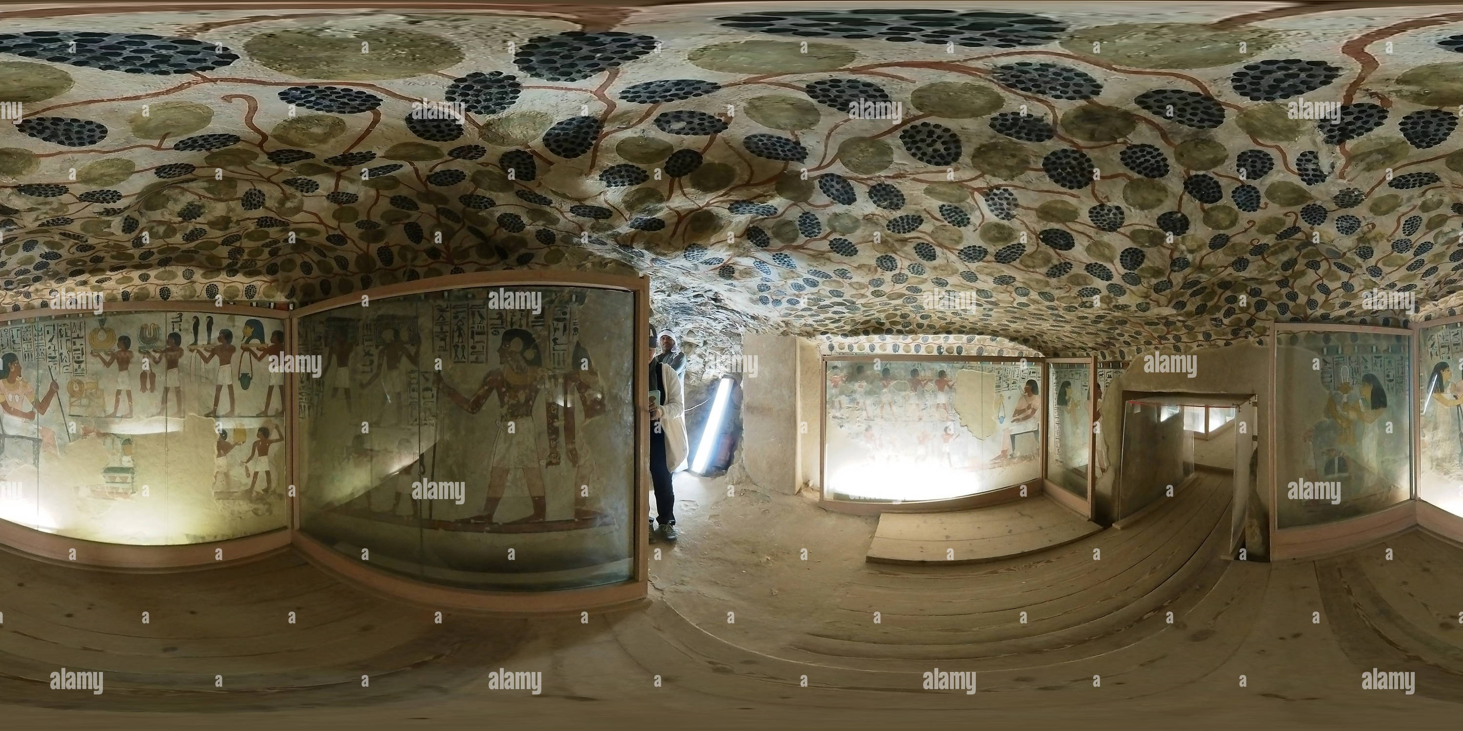 360° view of Tomb of Sennefer - Alamy