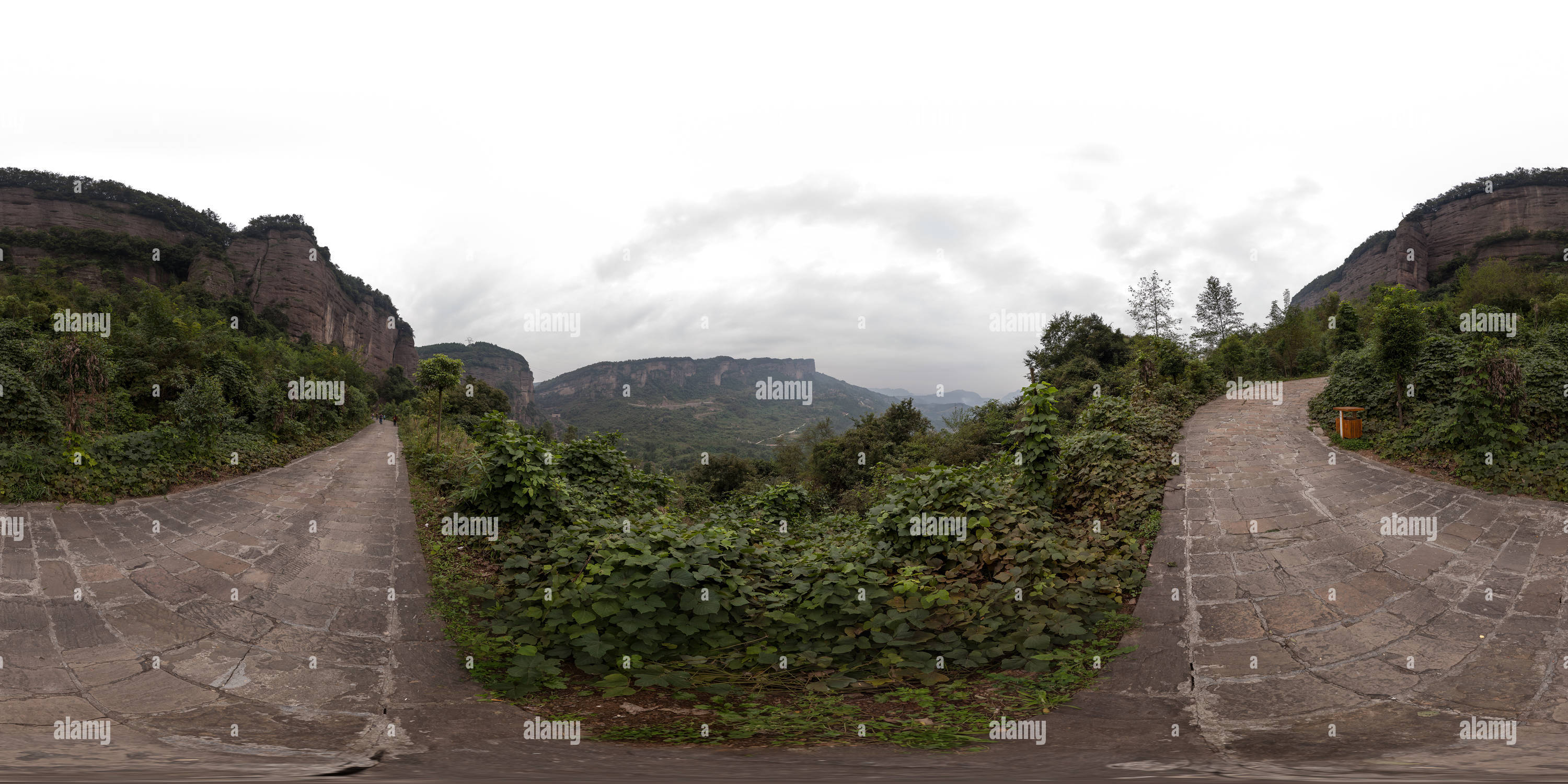 360° view of Sichuan Province - Jiange - JIANMENGUAN -11 - Alamy