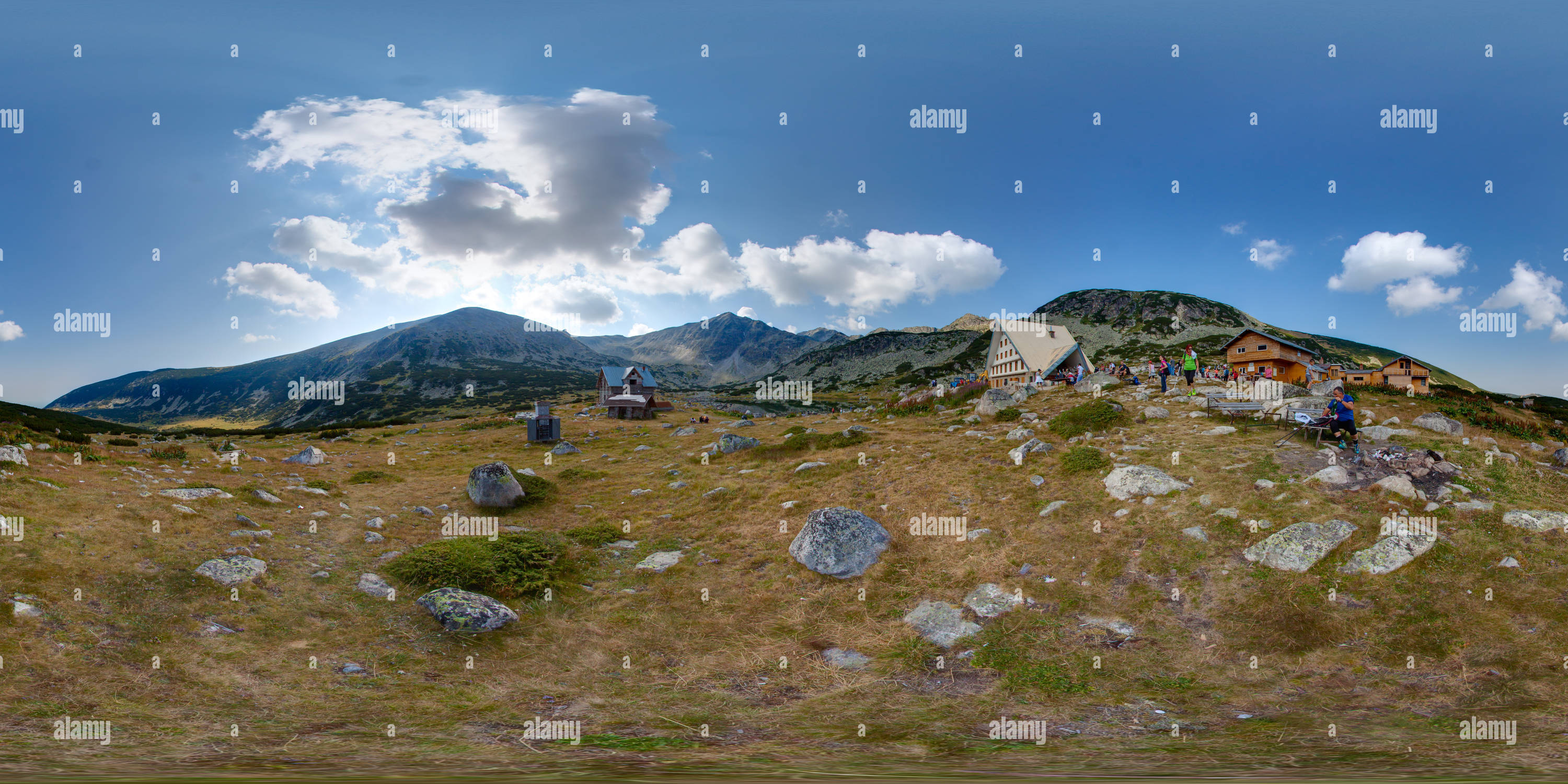 360° view of Rila National Park - Musalenski ezera - Alamy