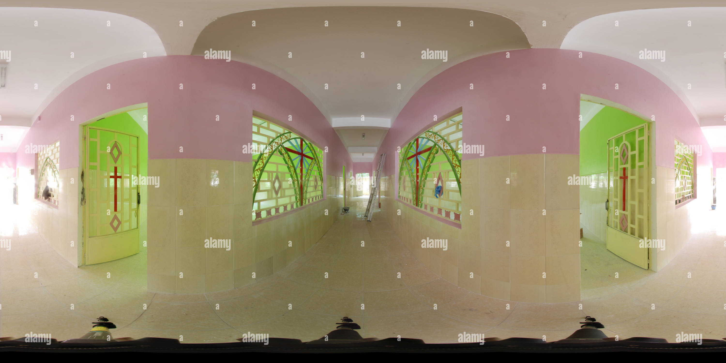 360° view of Hope Samil Elementary School (corridor - Alamy
