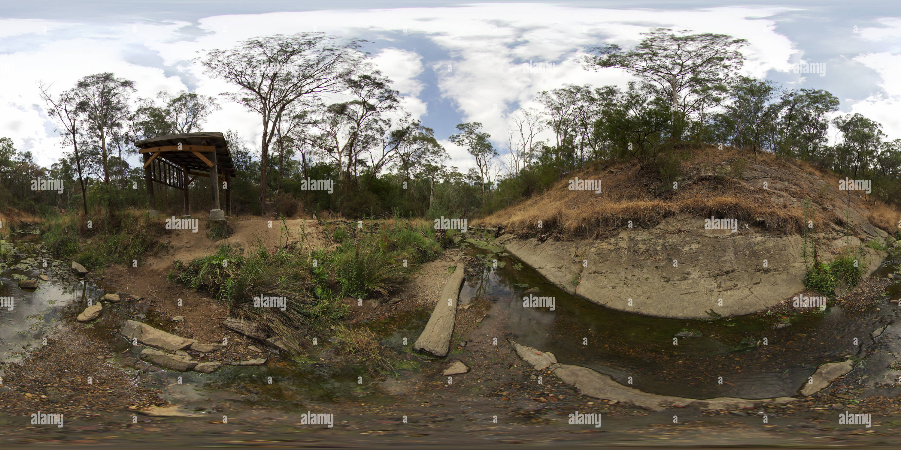 360° view of Yarran Dheran - Mullum Mullum Creek - Alamy