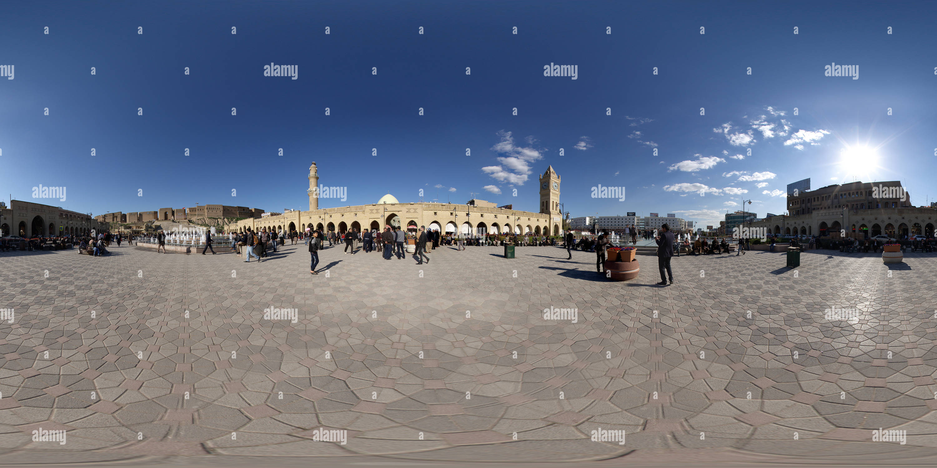 360° view of Erbil Shar Park - Alamy