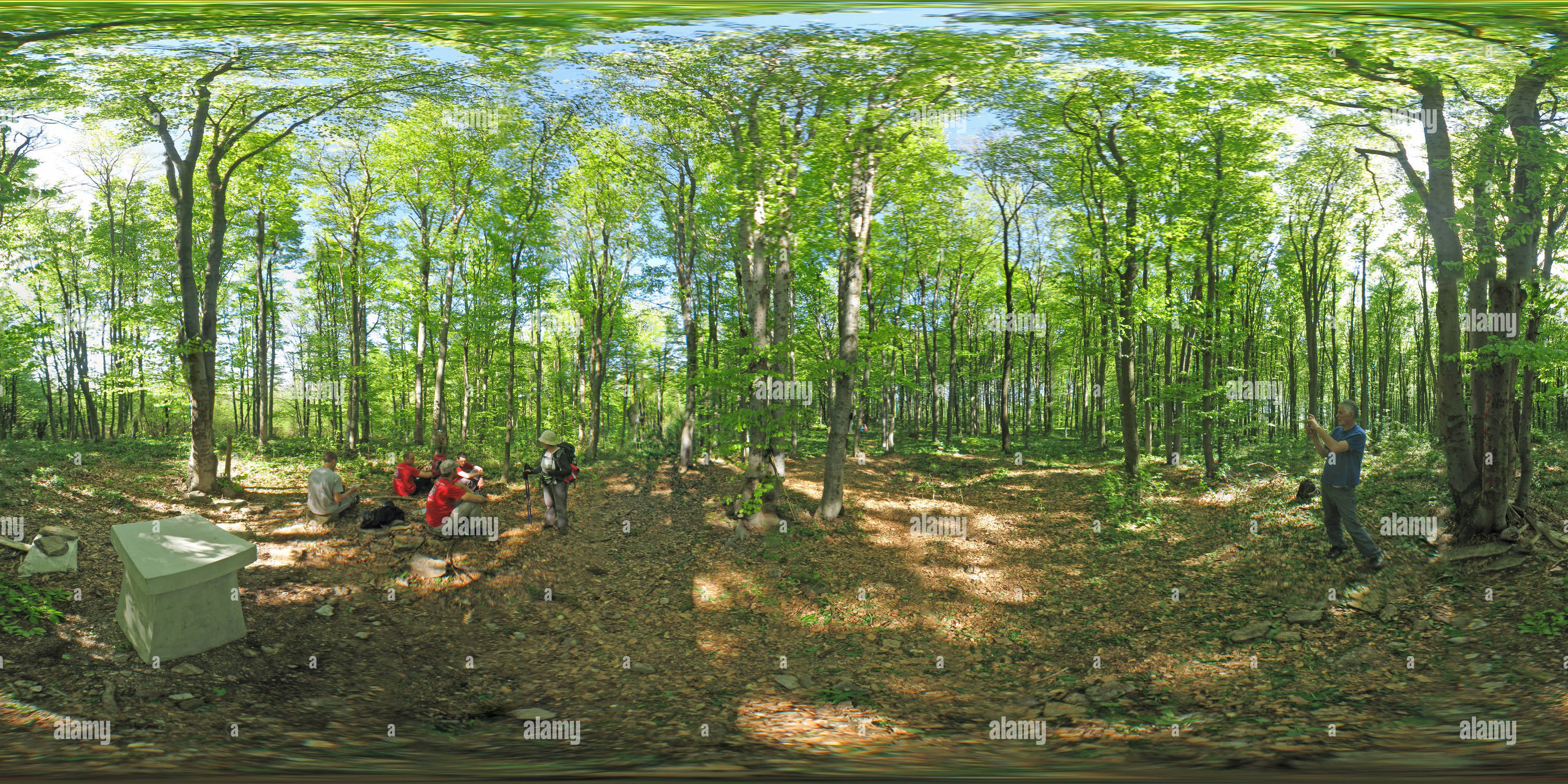 360° view of Gornji Milanovac - Bukovik Peak - Alamy