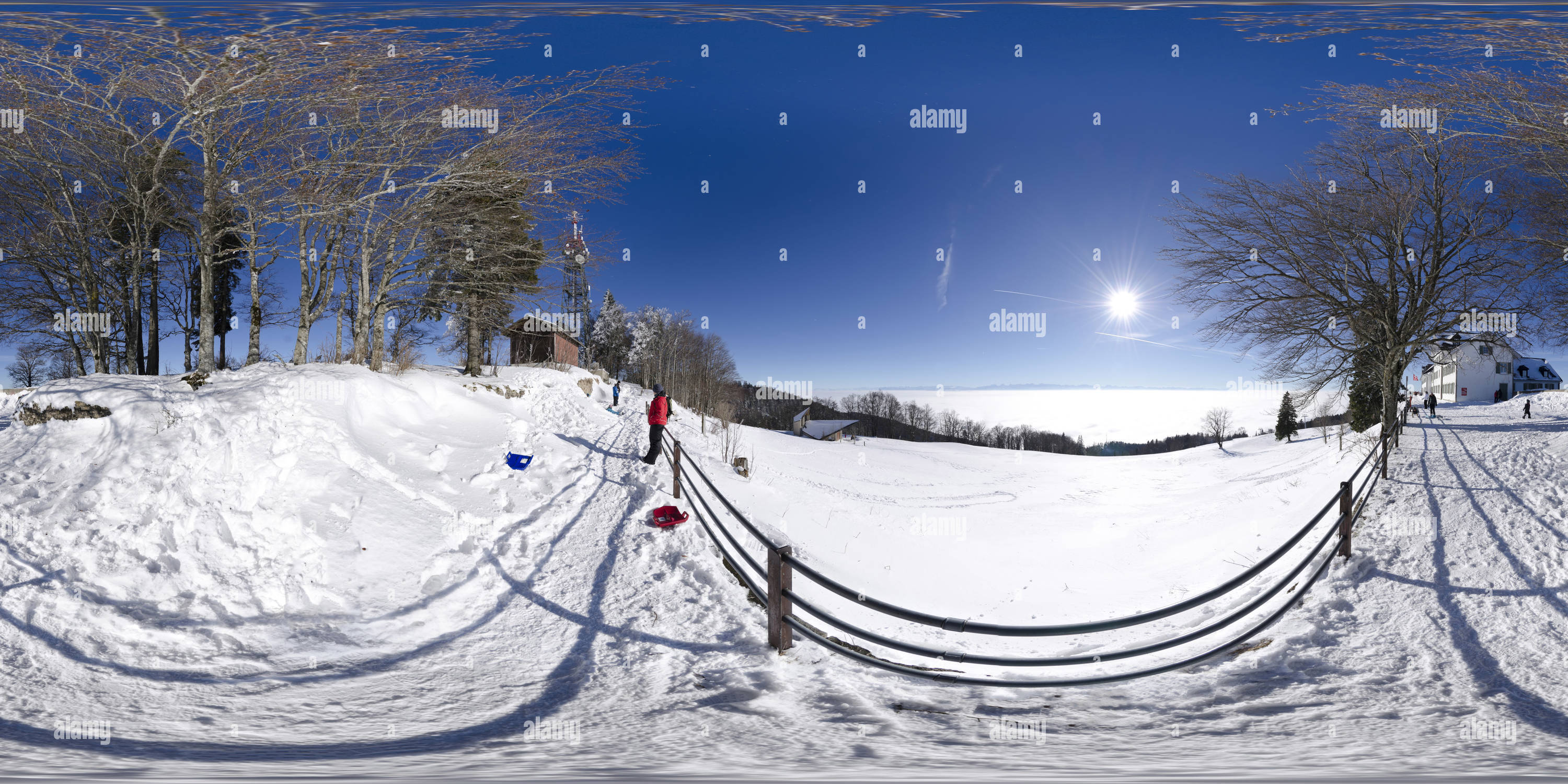 360° view of Solothurn - Weissenstein - Alamy