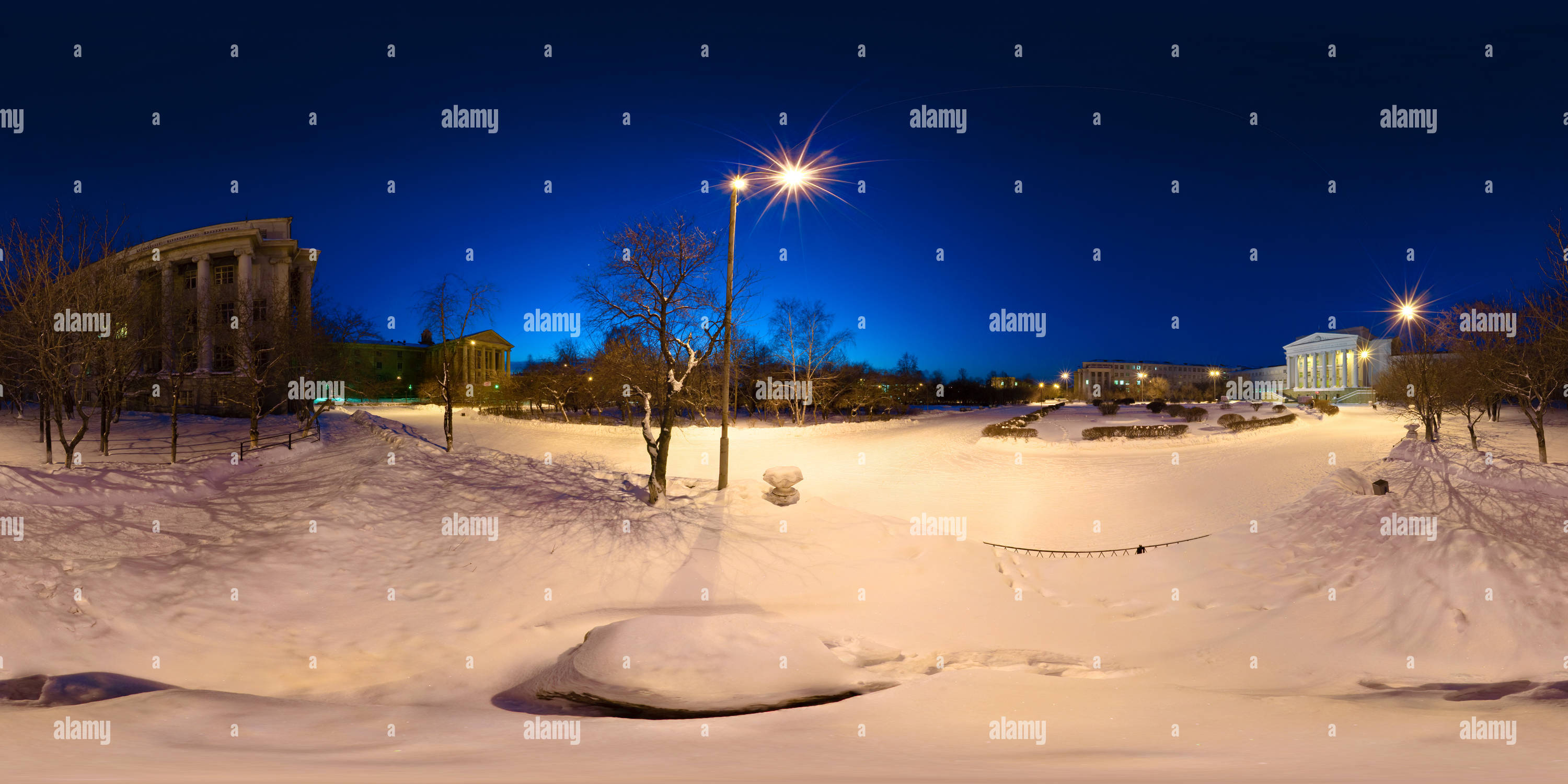 360° view of Ural Federal University 2 - Alamy