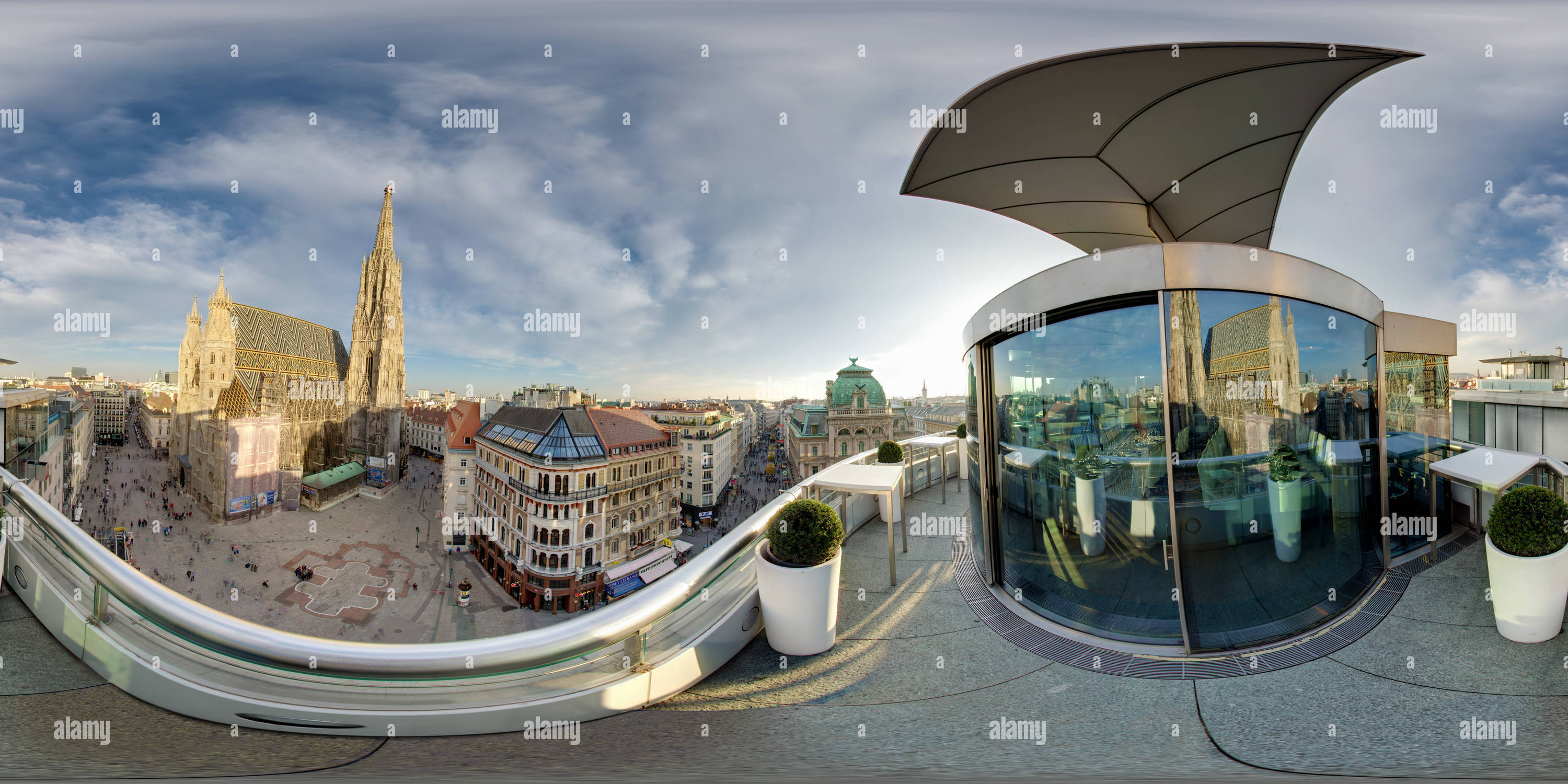 360° view of Stephansplatz, Vienna, Austria - Alamy