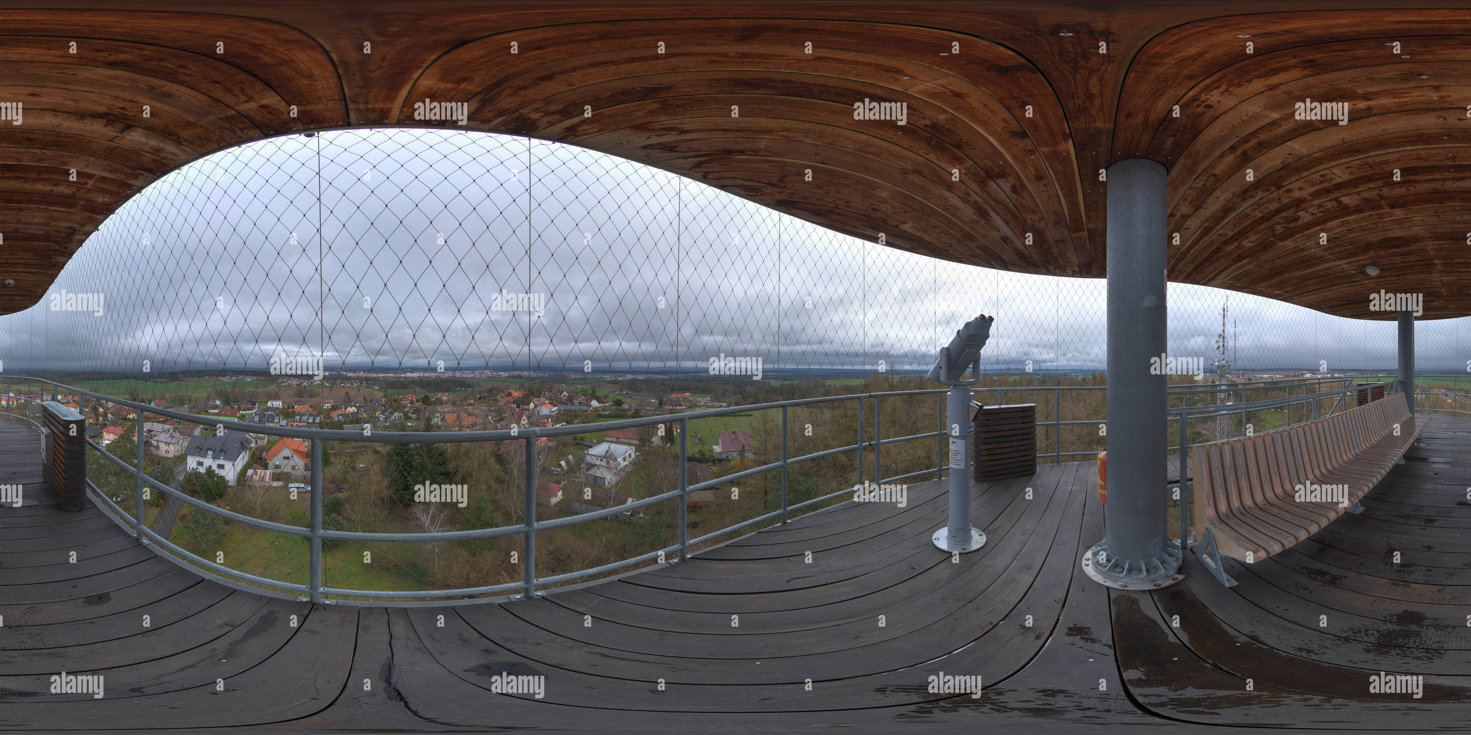 360° view of Liberty Observation Tower - Alamy