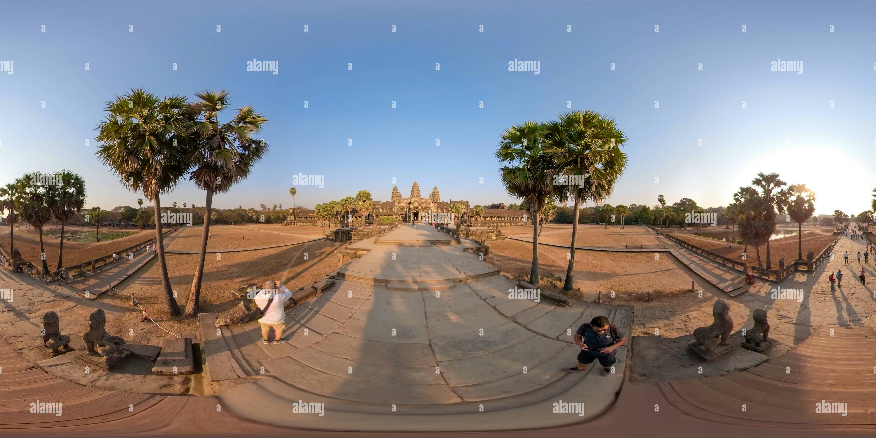360° view of Terrace Steps, Angkor Wat, Siem Reap, Cambodia - Alamy