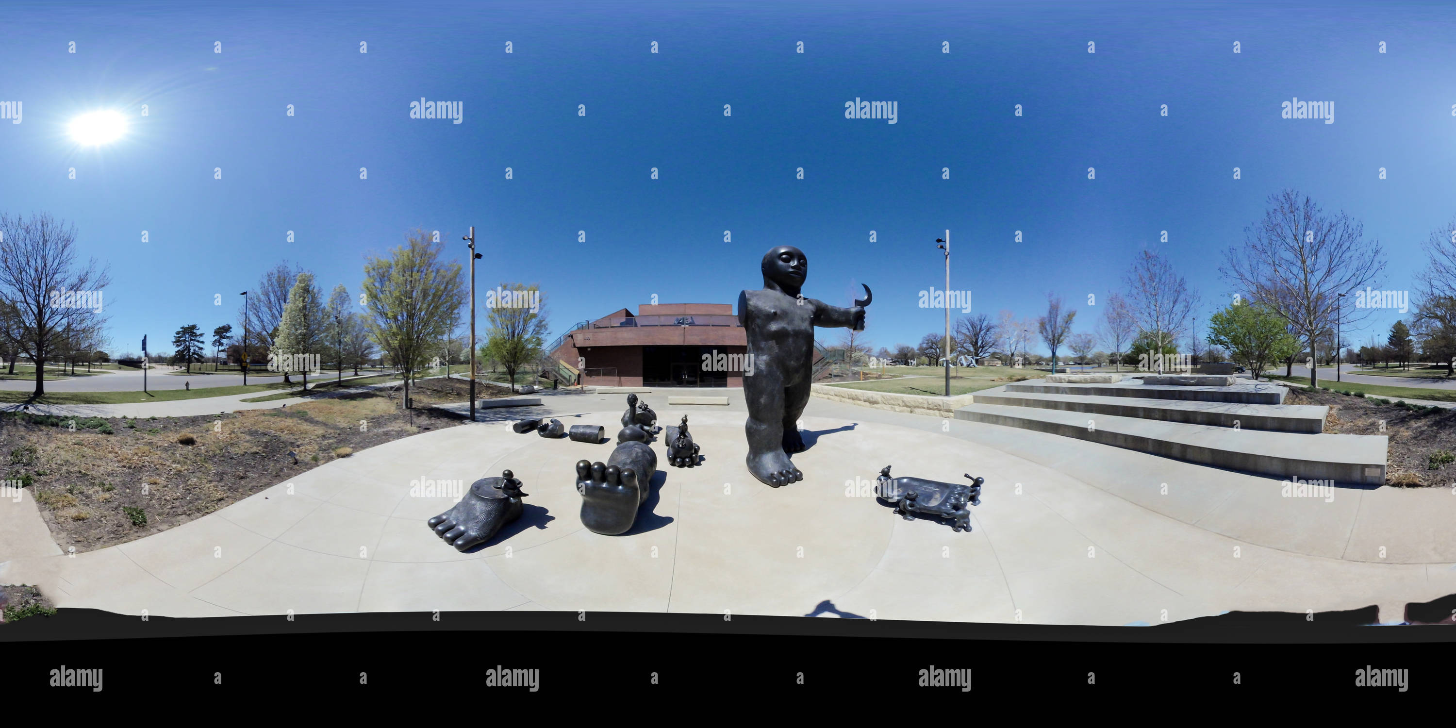 360° view of Dreamers Awake, Wichita Art Museum, Wichita Kansas - Alamy
