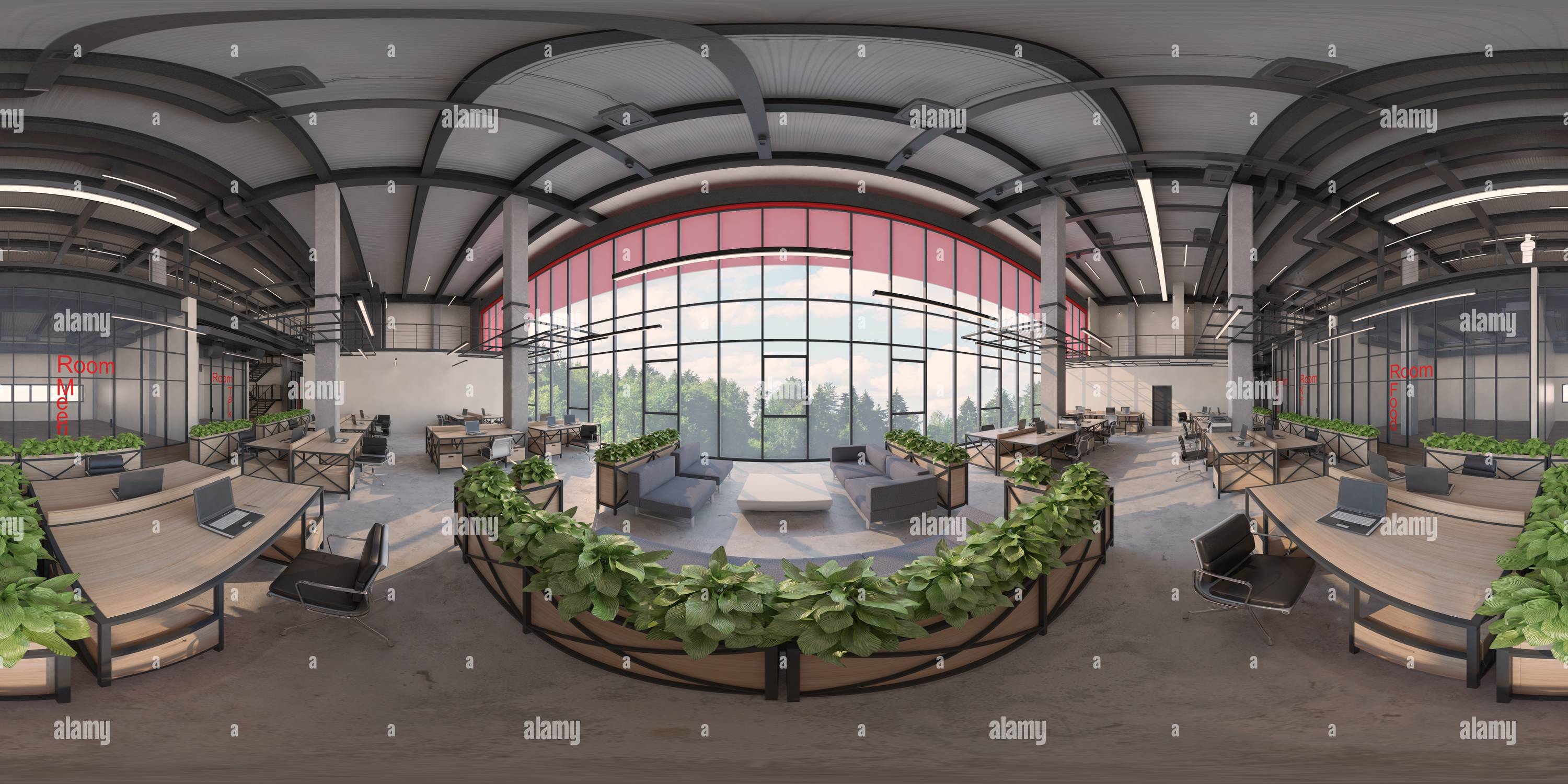 360° view of NP 08 Open Space - Alamy