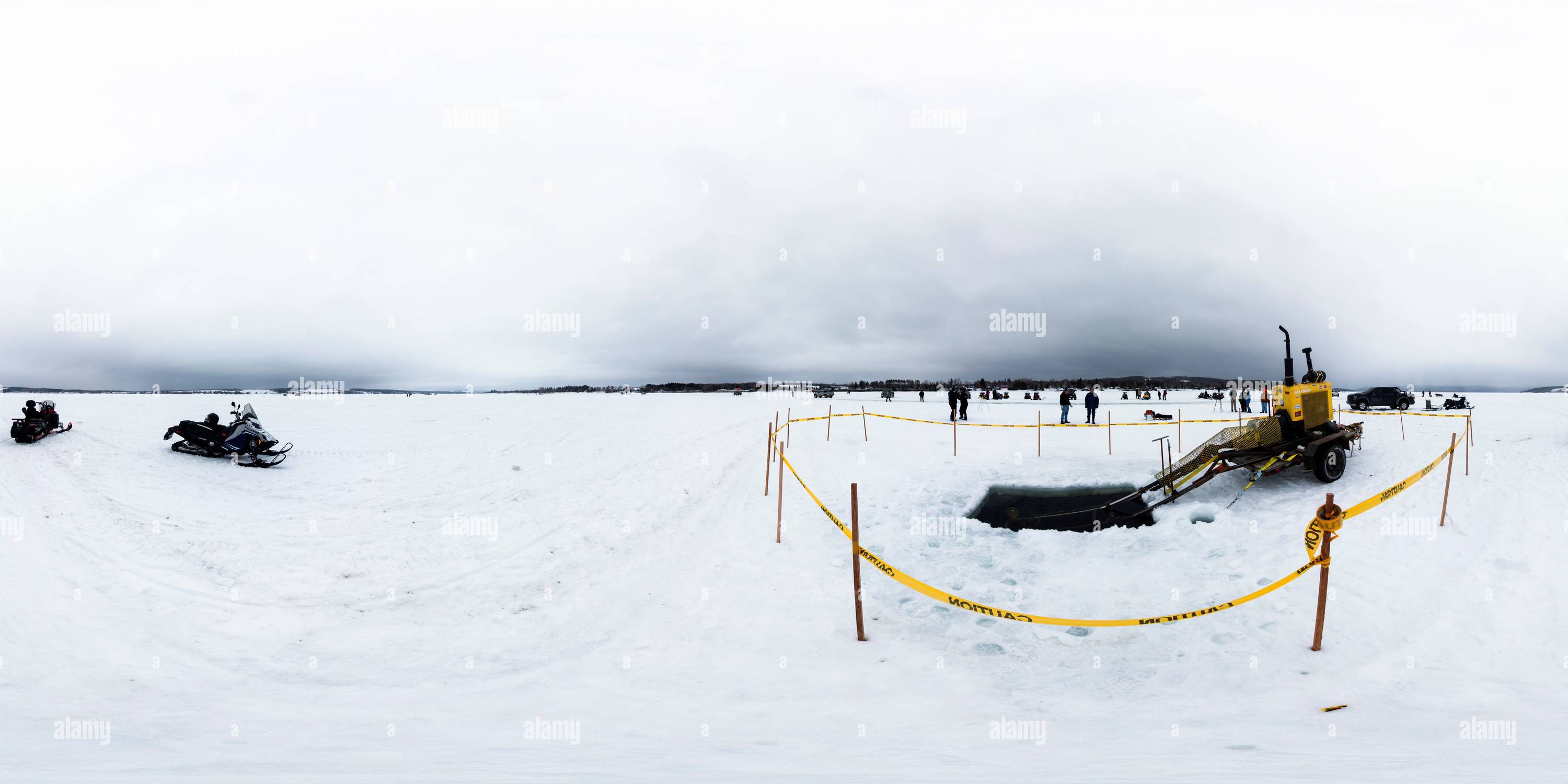 360° view of 2023 World Record Ice Carousel - The Big Motor - Alamy