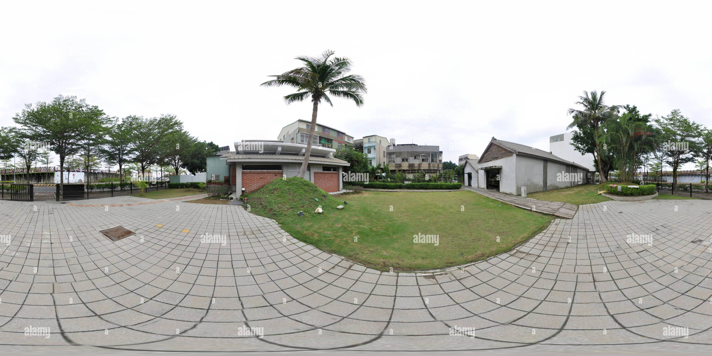 360° view of Oyster Shell Cement Kiln - Alamy