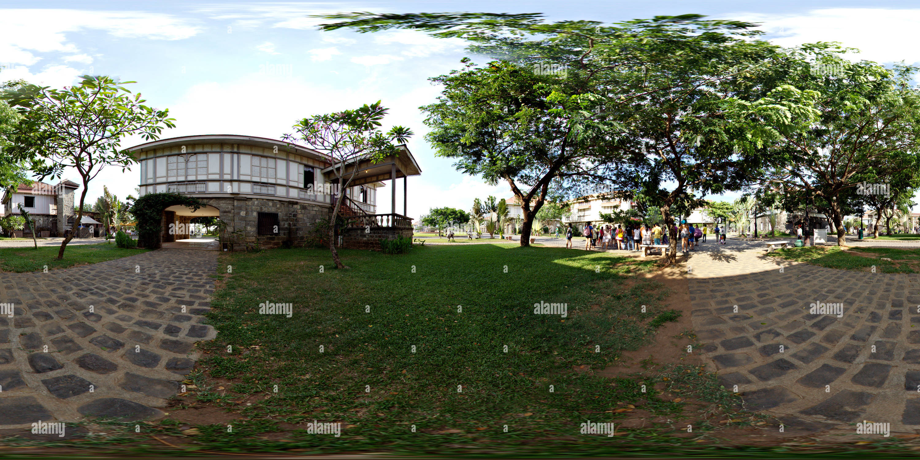 360° view of Casa Meycauayan (Las Casas Filipinas de Azcuzar - Alamy
