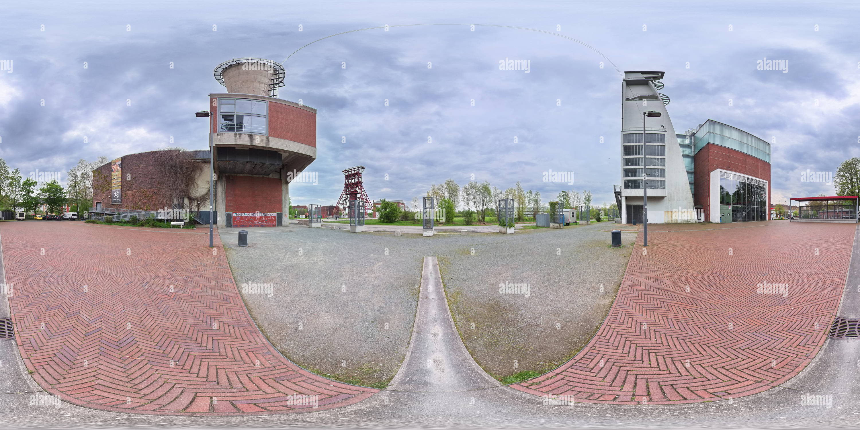 360° view of Mining ground Consolidation in Gelsenkirchen, Germany - Alamy