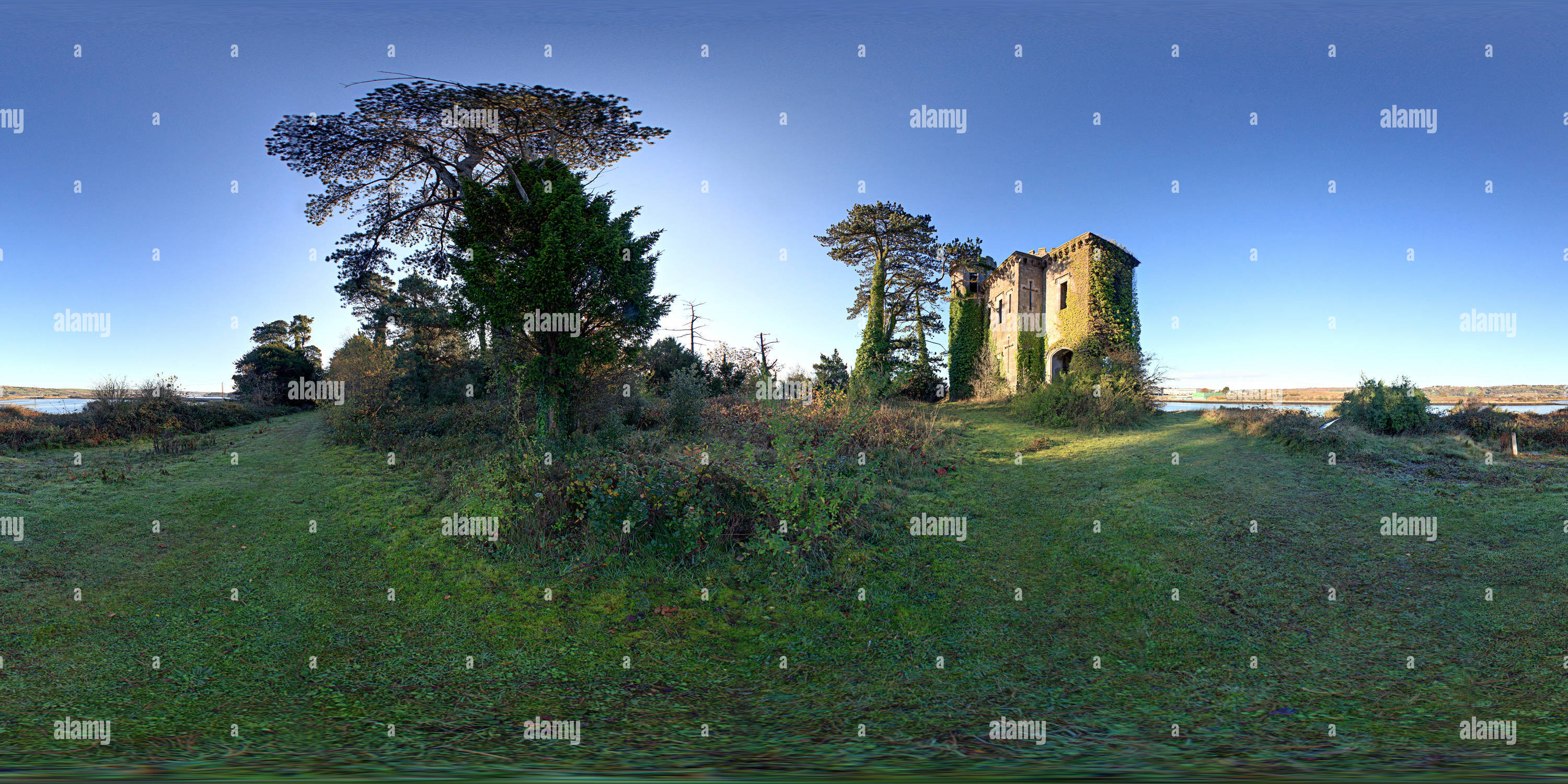 360° view of Fota Castle Front - Alamy